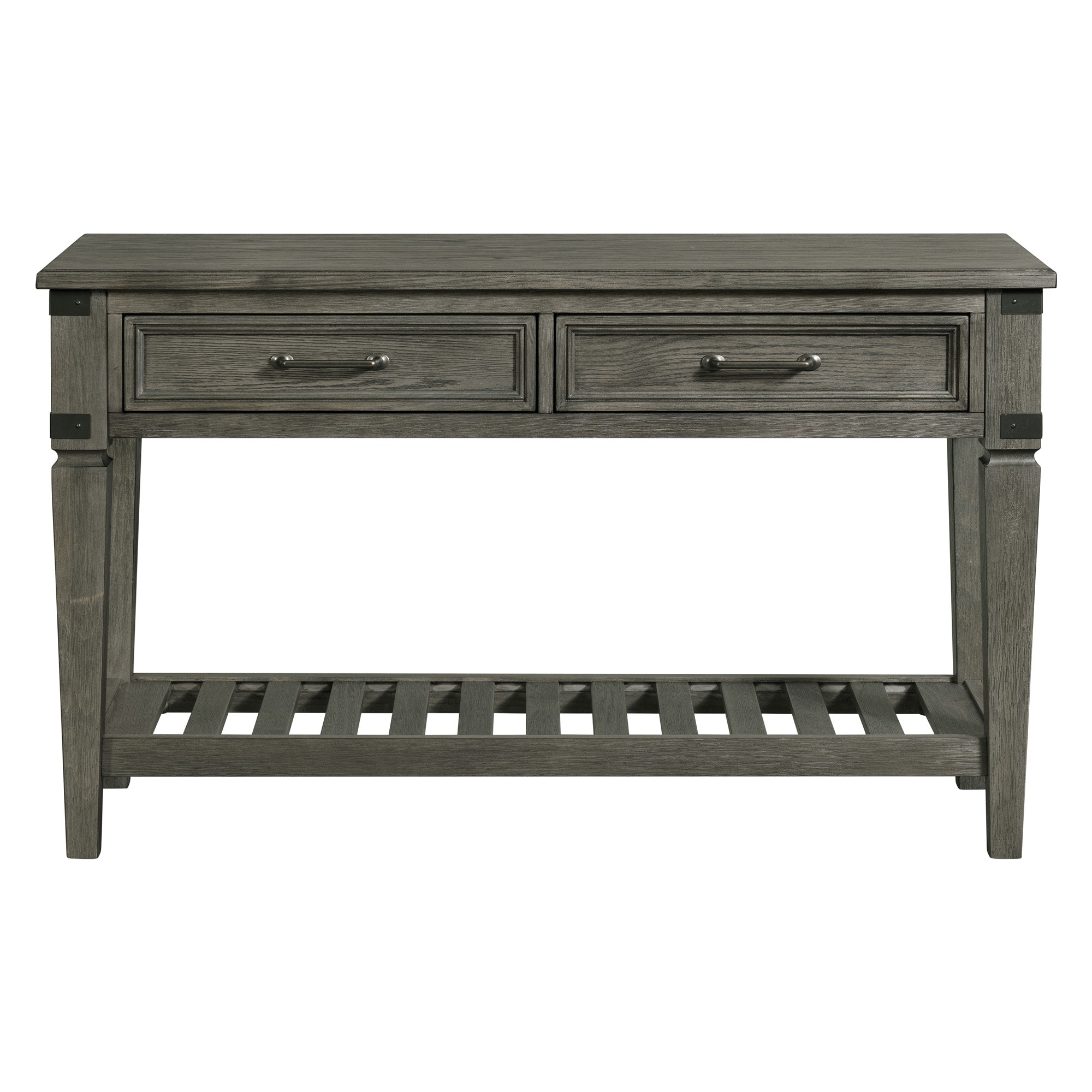 Intercon Living Room Foundry Sofa Back Table FR TA 5018 PEW C Carol House Furniture Maryland