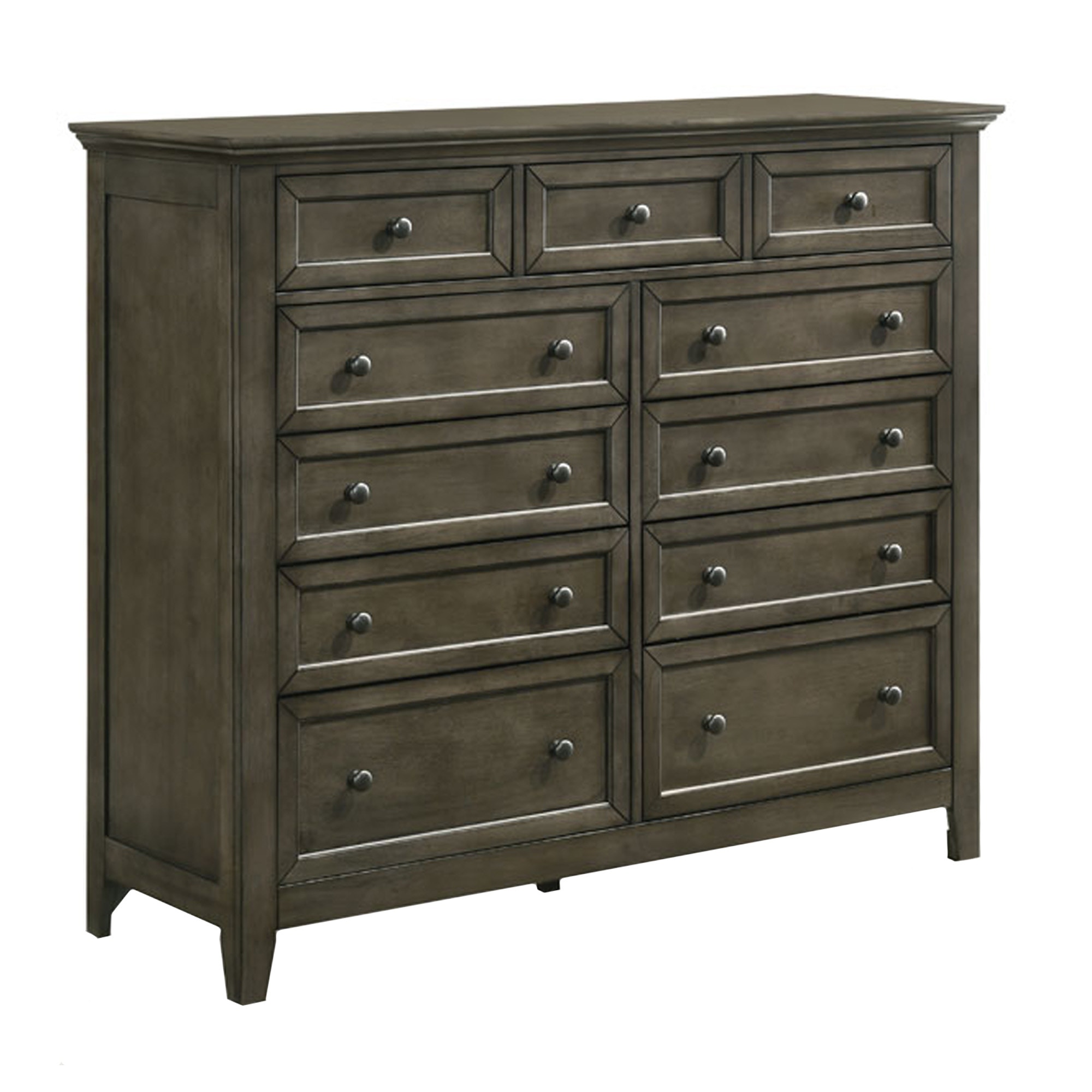 Intercon Bedroom San Mateo Gentleman's Chest SM-BR-N8811G-GRY-C - Carol ...