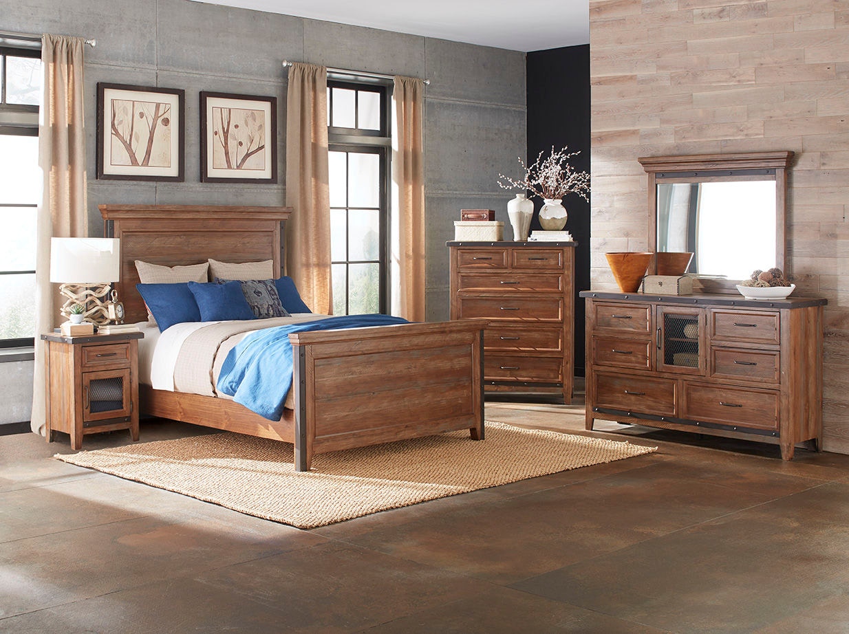Intercon Bedroom Taos Chest TS-BR-3506-CYB-C - Furniture Market ...