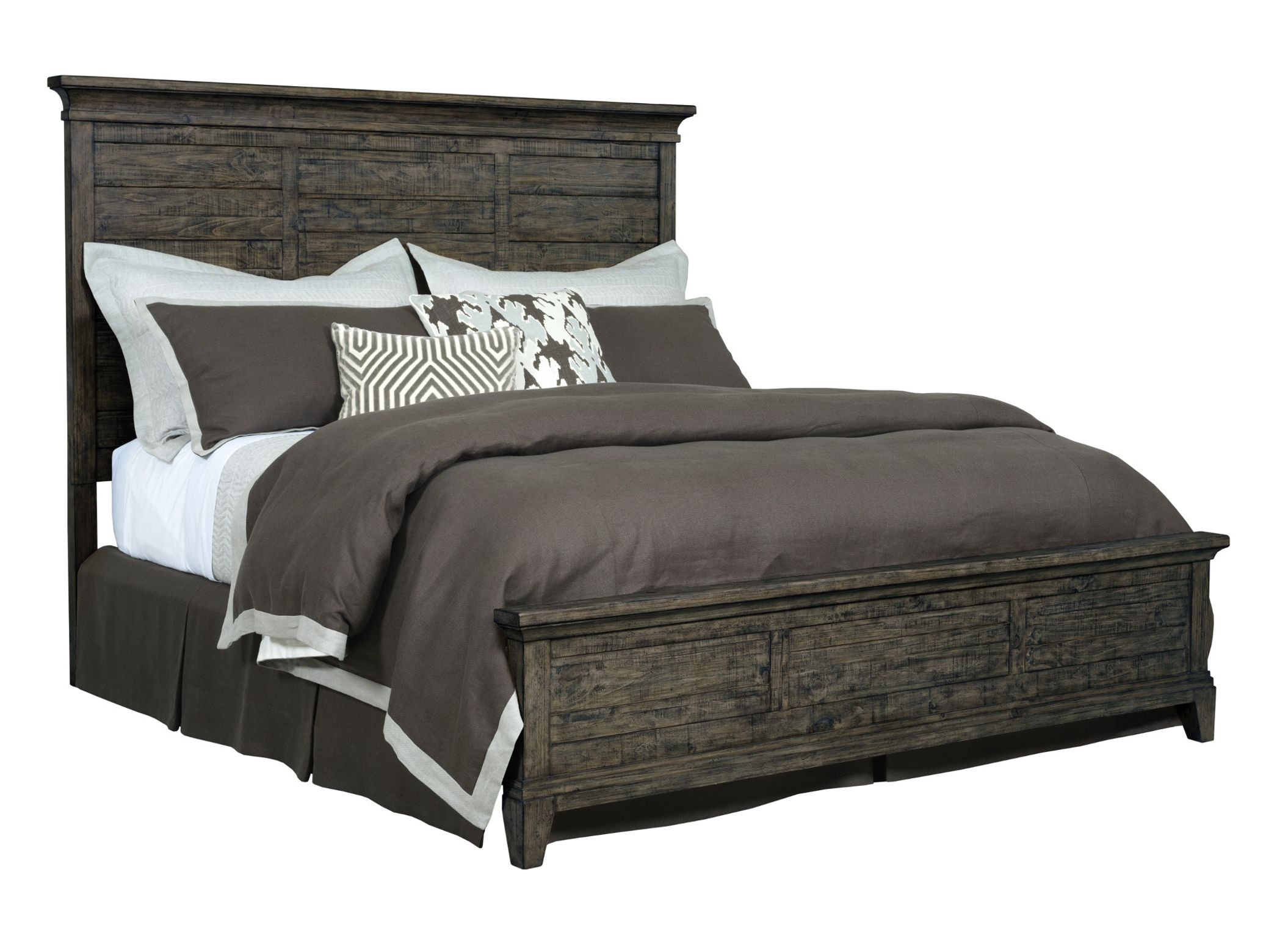 Kincaid Furniture Bedroom Jessup Panel King Bed - Complete 706-306CP - Andrews Furniture - Abilene