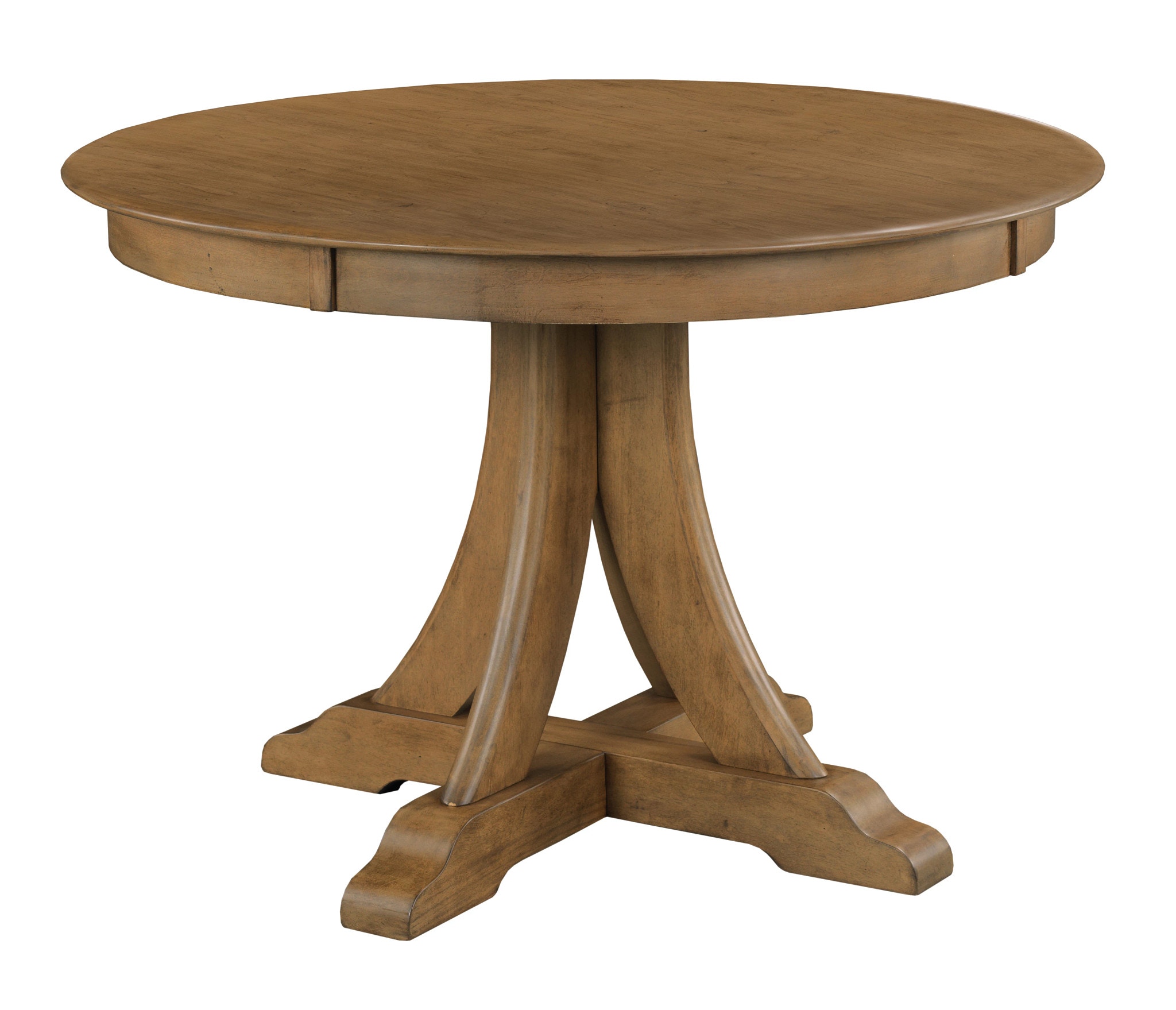 Kincaid Furniture Kafe 317-705L 44 Inch Round Quad Table, Latte