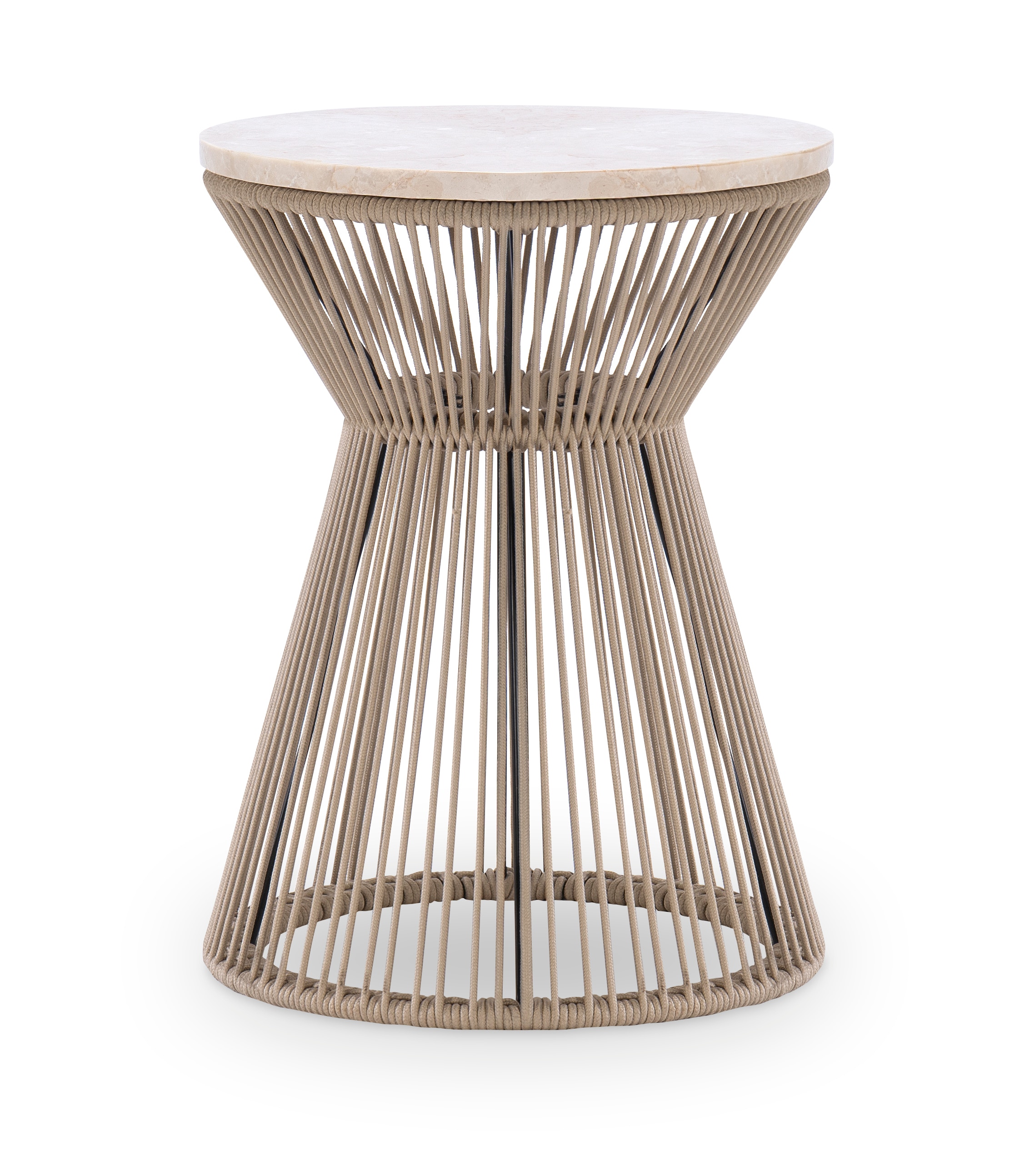Legacy Classic Furniture Living Room Biscayne Round Rope End Table W ...