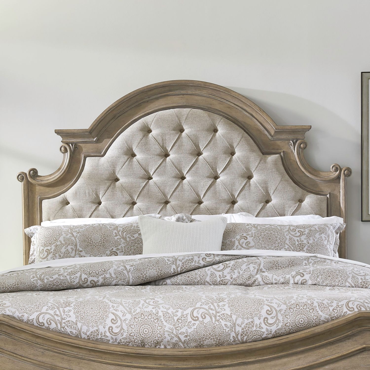 Liberty Furniture Magnolia Manor II Queen Uph Panel Headboard 244N ...
