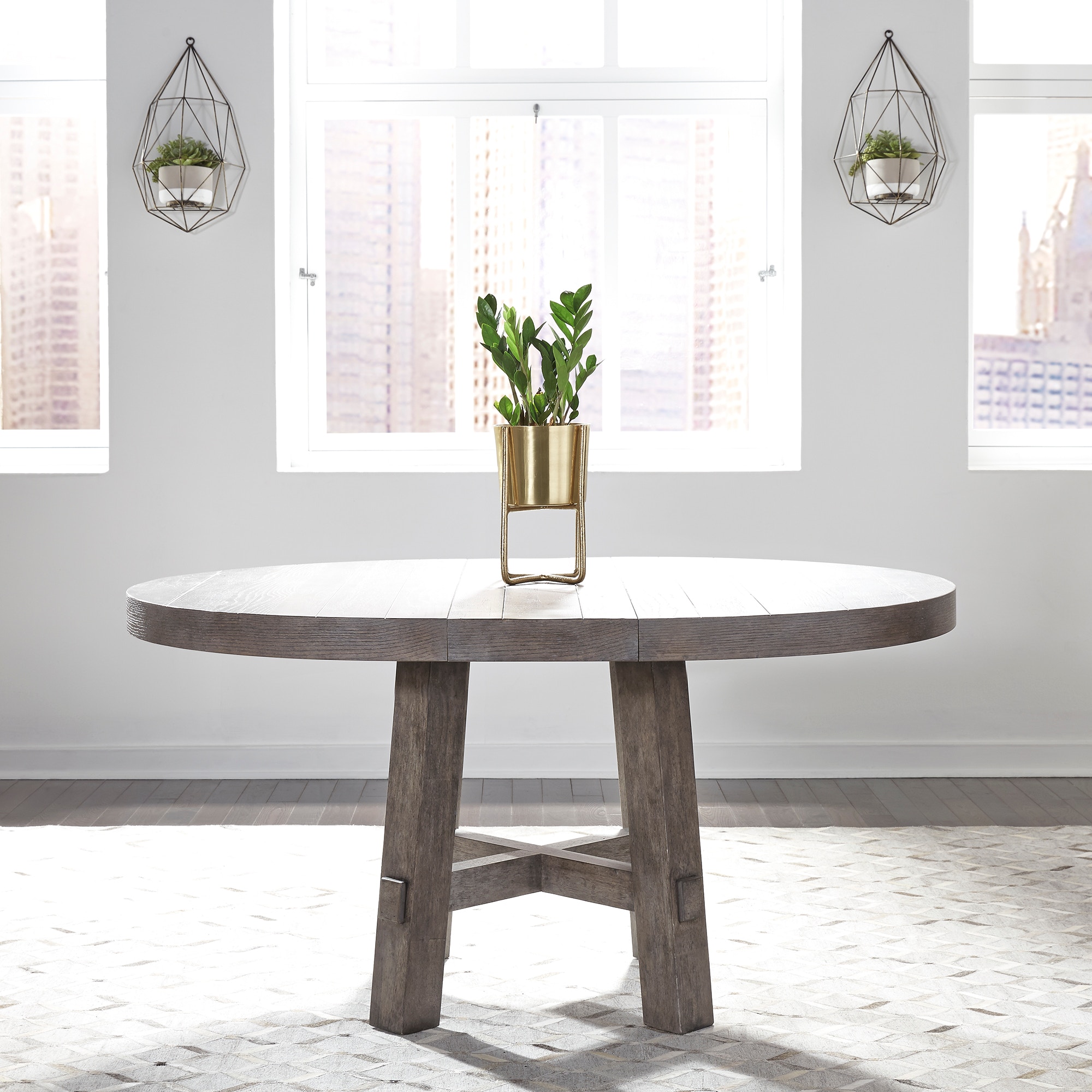 Liberty Furniture Modern Farmhouse Round Dining Table Top 406-T4860 ...