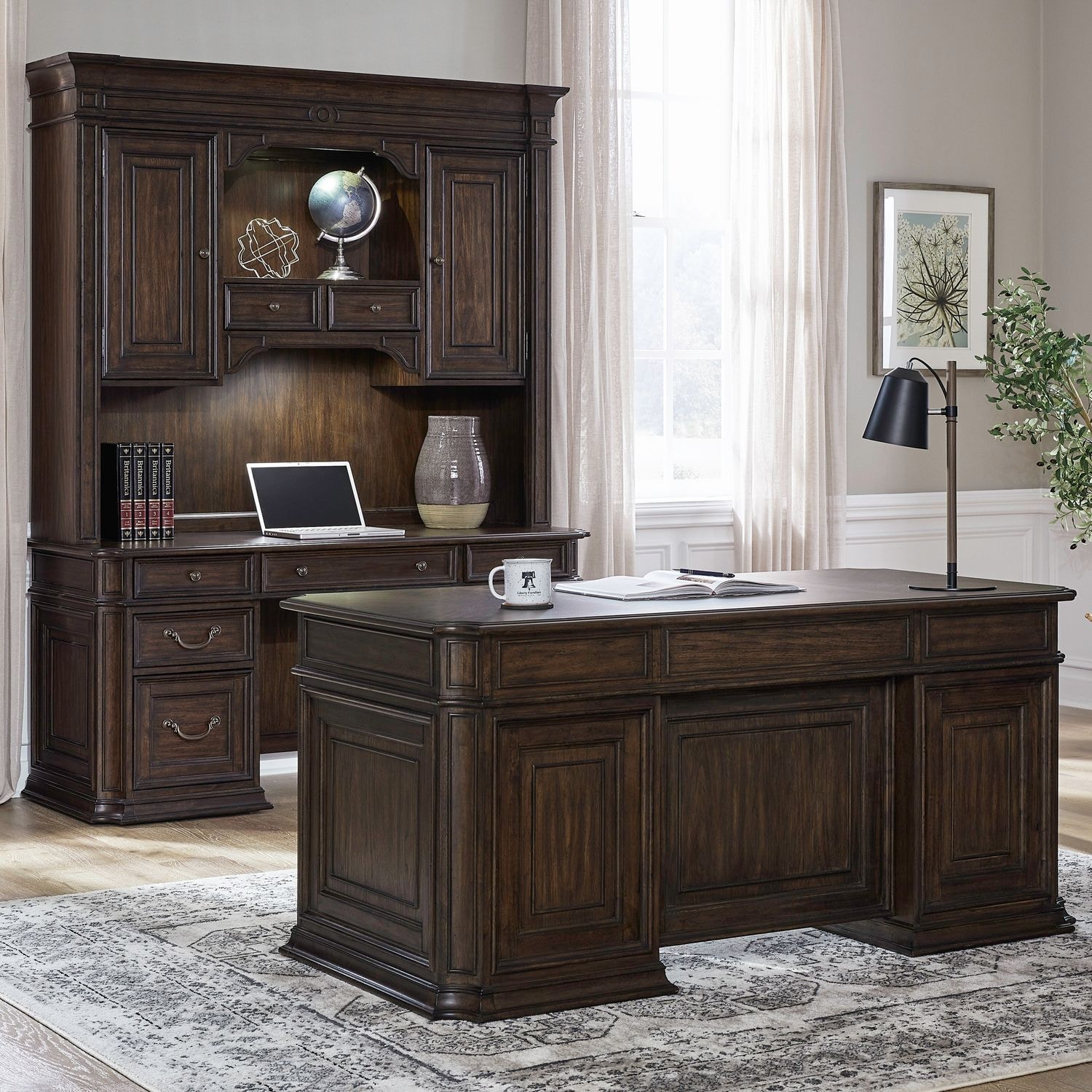 Liberty Furniture Home Office 5 Piece Jr Executive Set 765-HO-5JES ...