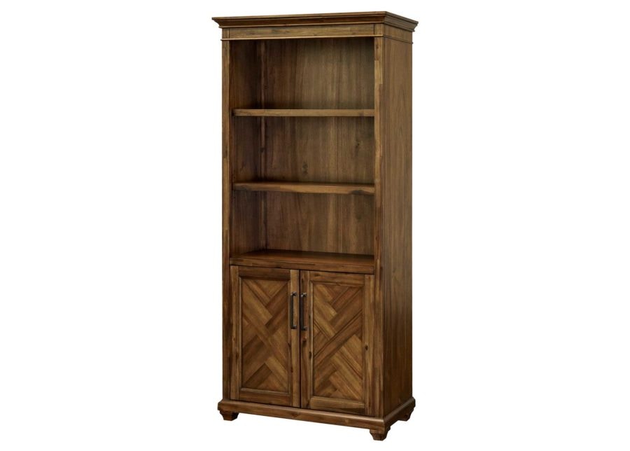 Martin Furniture Home Office 74 Inch H Lower Door Bookcase IMPR3474D ...