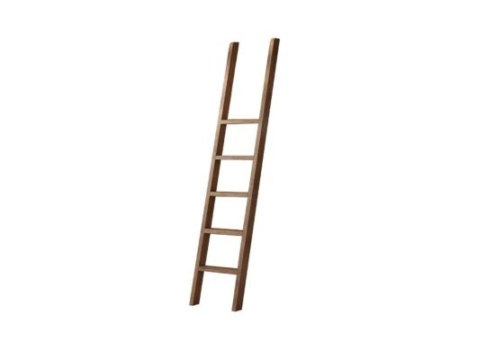Martin Furniture Home Office Decorative Wooden Ladder IMST402 - Hennen ...