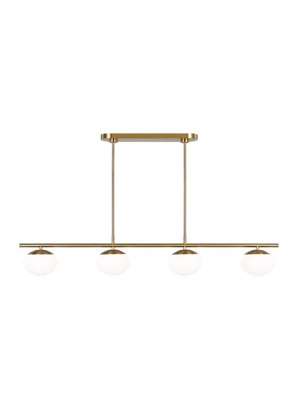 Visual Comfort & Co. Lune Large Linear Chandelier EC1276BBS - Lenoir ...