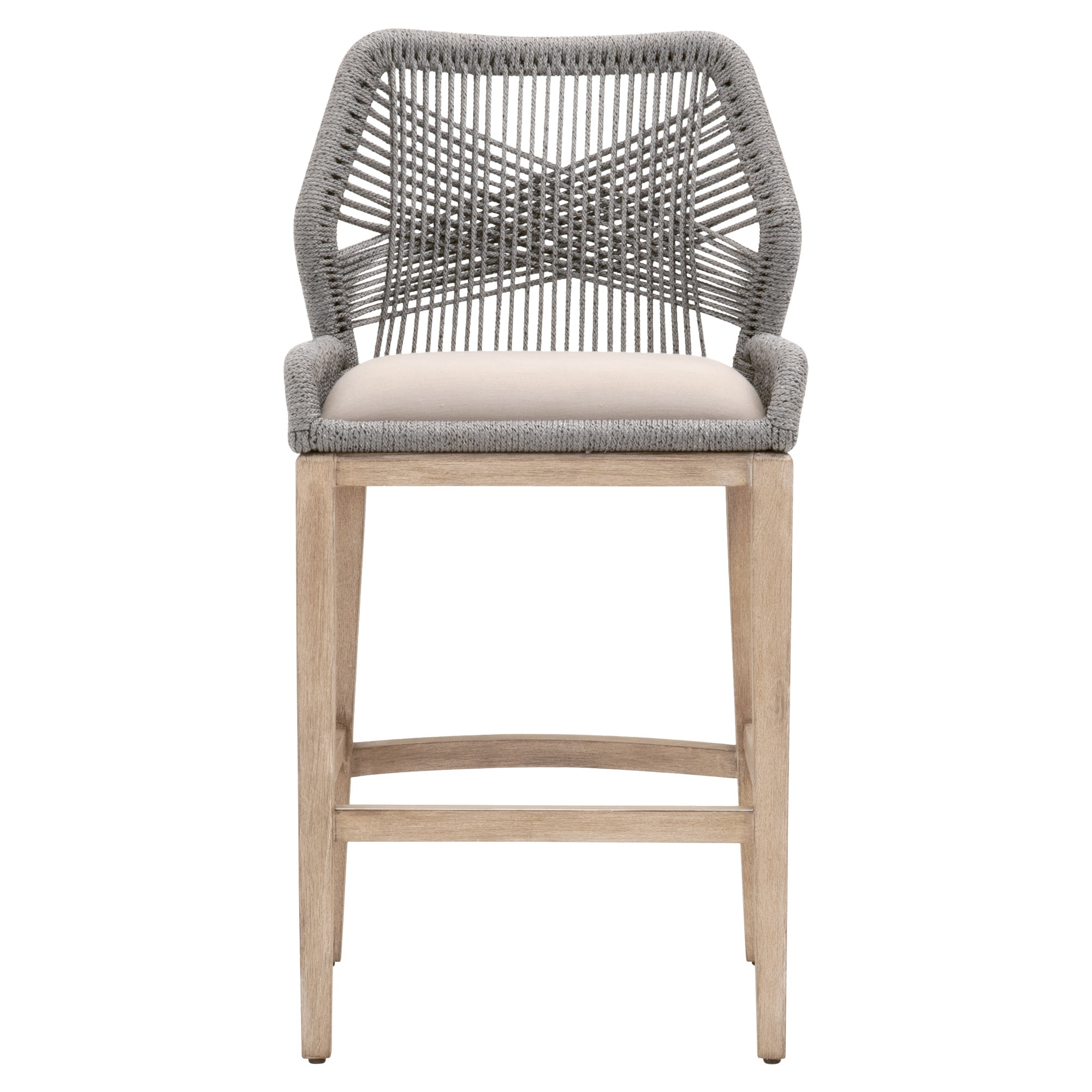 Essentials for Living Woven Loom Barstool 6808BS.PLA/LGRY/NG - Portland ...