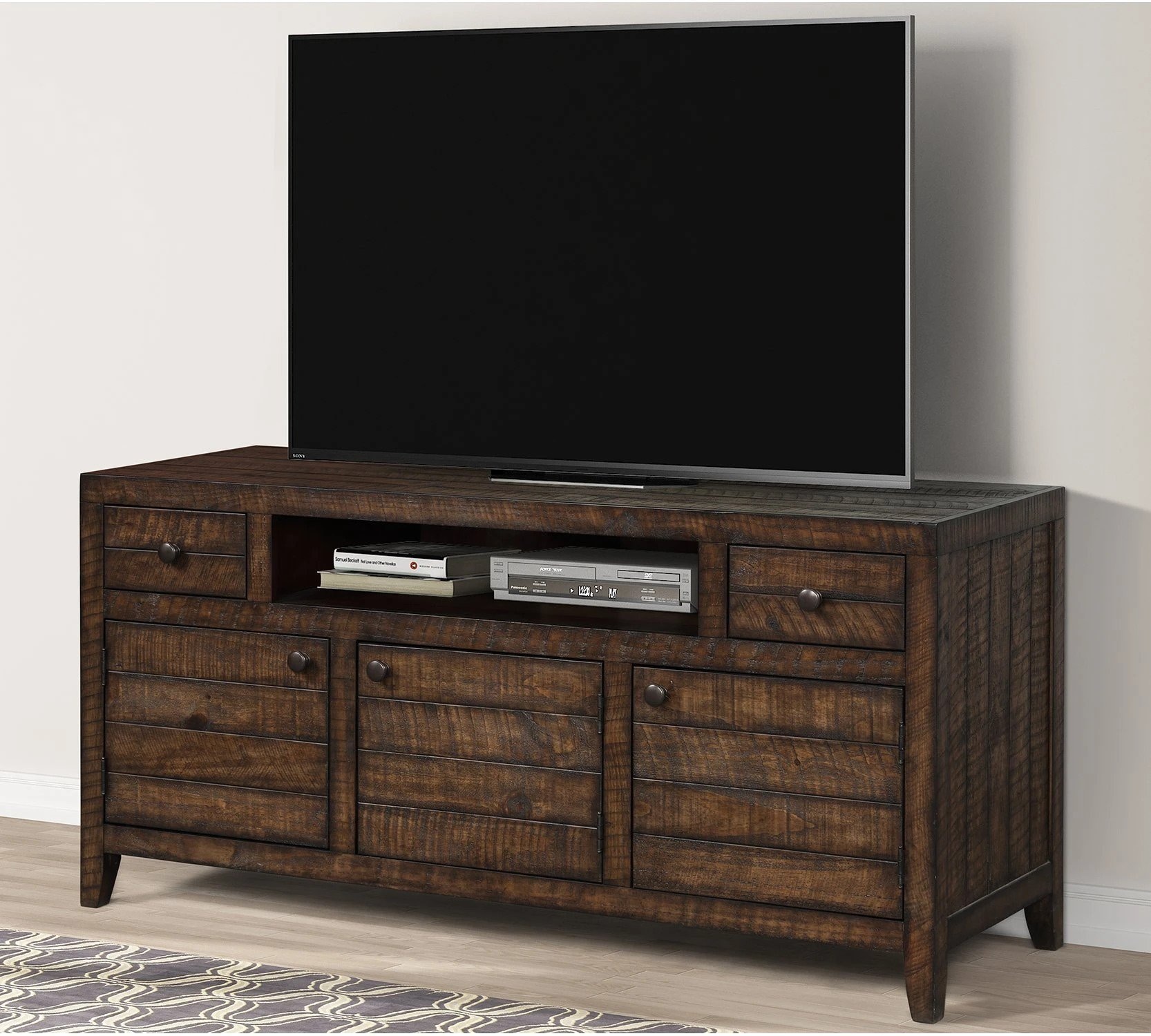 Parker House Tempe 63 Inch TV Console TEM-63-TOB - Portland, OR | Key ...