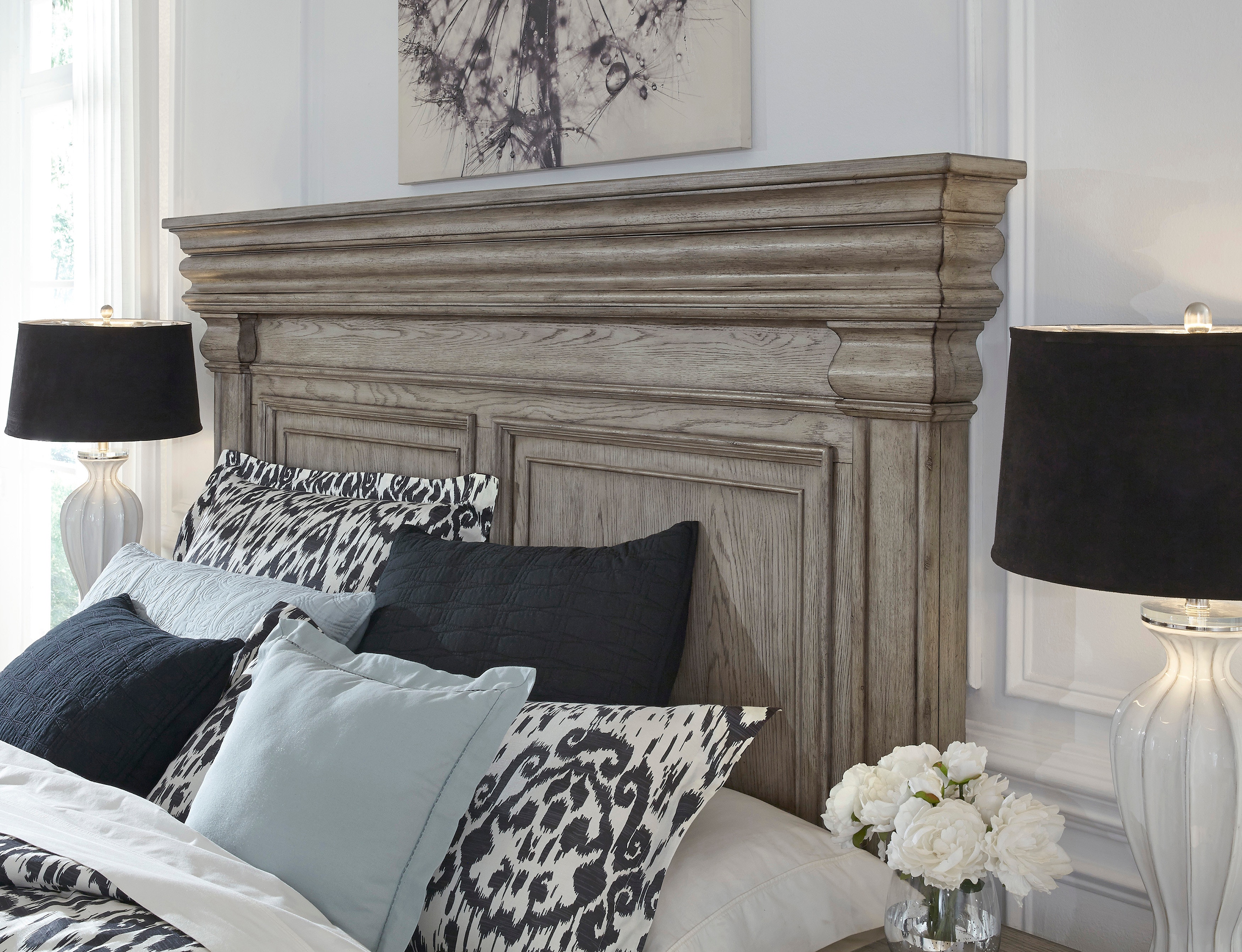 Pulaski Furniture Bedroom Madison Ridge Queen Bed with Blanket Chest ...