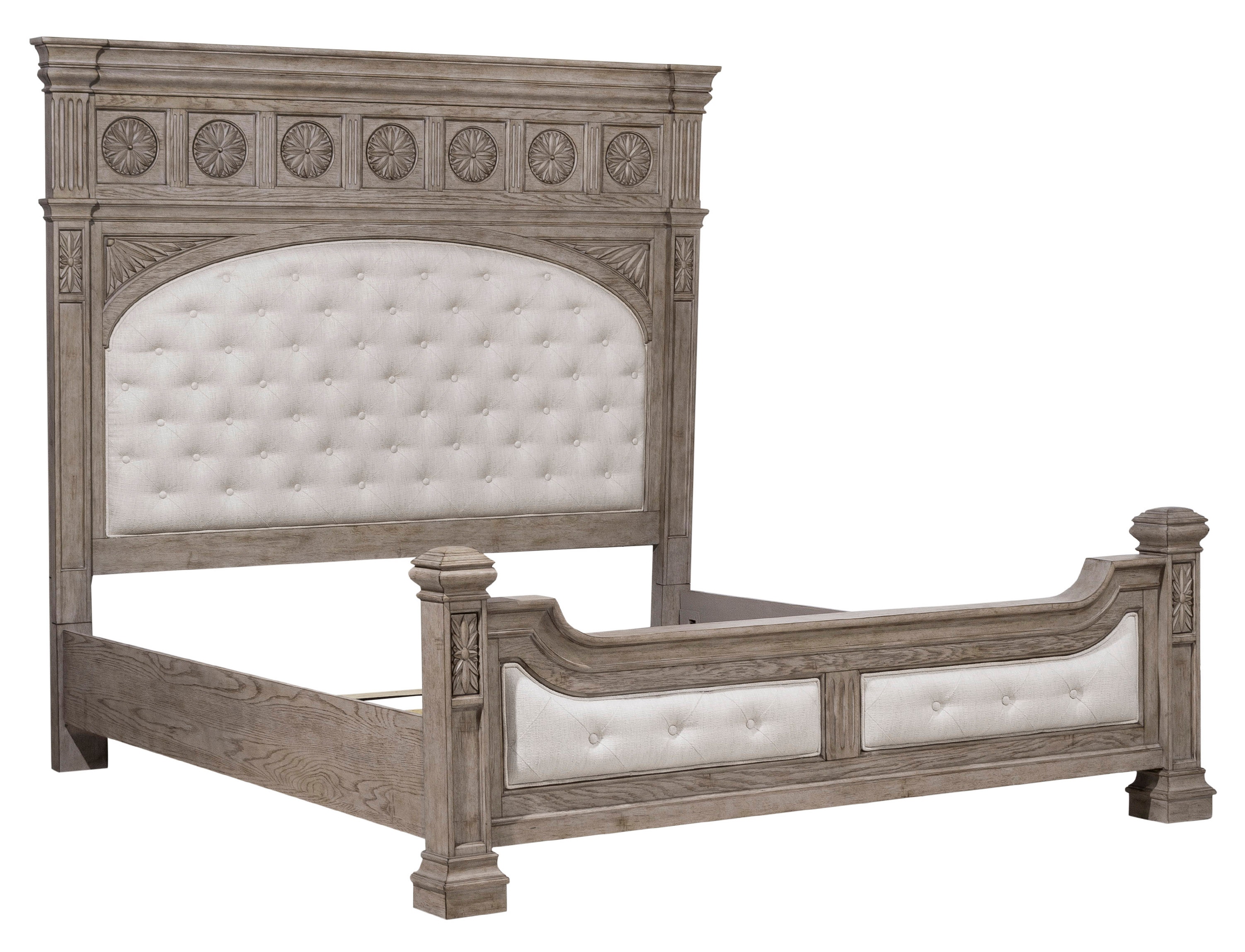 Pulaski Furniture Bedroom Kingsbury King Panel Bed P167-BR-K3 - Pulaski ...