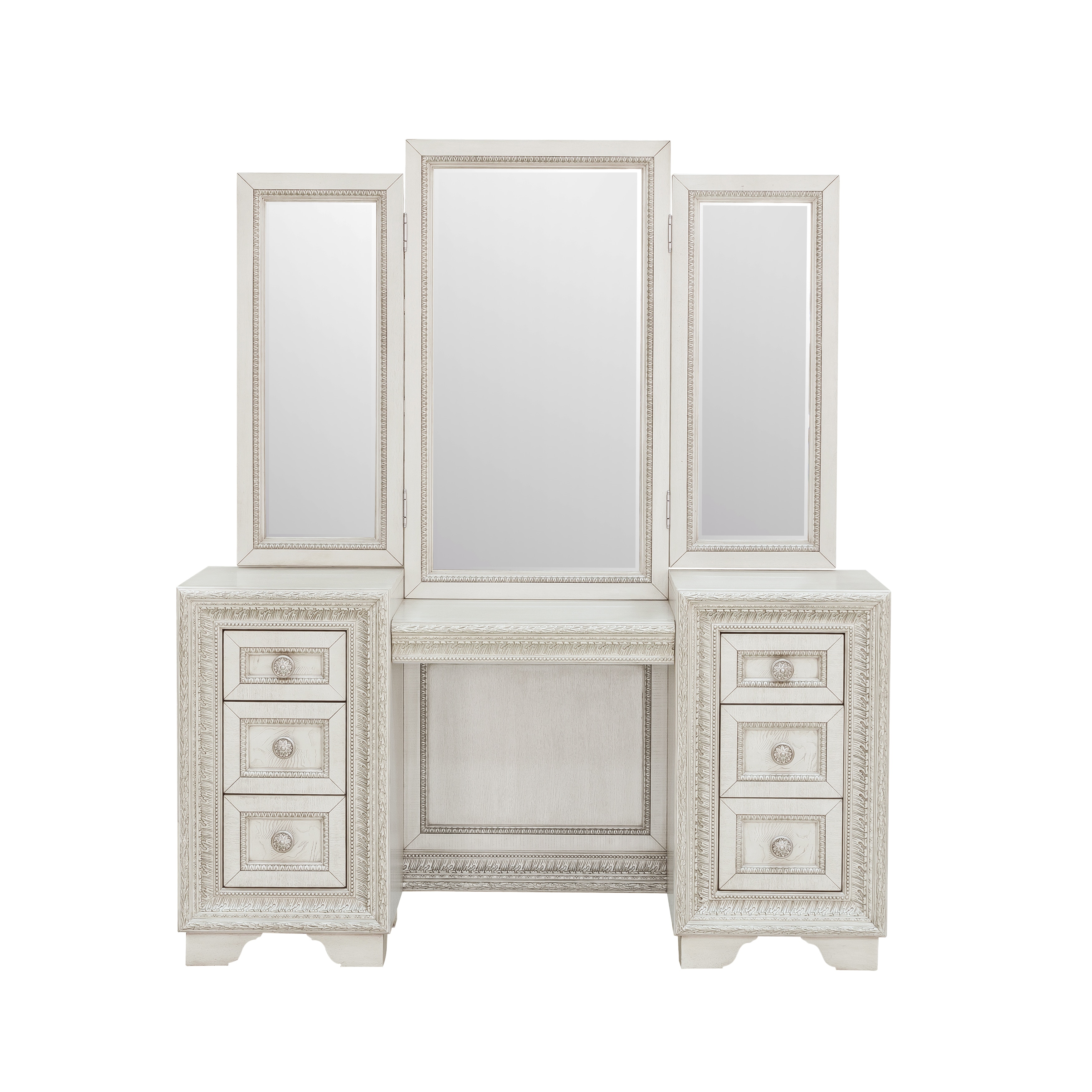 PFC Bedroom Camila 7 Drawer Vanity P269134S | Hickory Furniture Mart ...