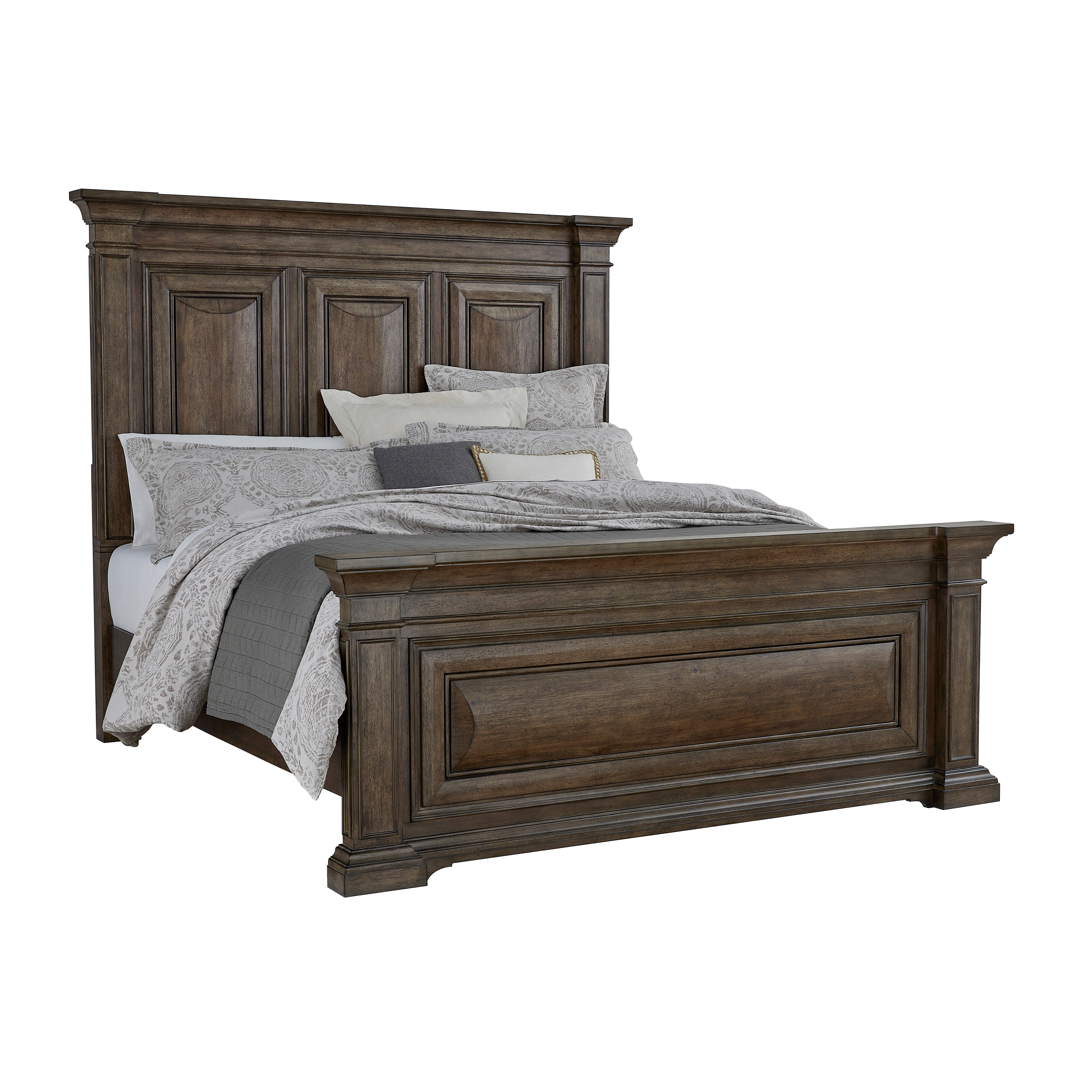 Pulaski Furniture Bedroom Woodbury King Panel Bed P351-BR-K3 - Pulaski ...
