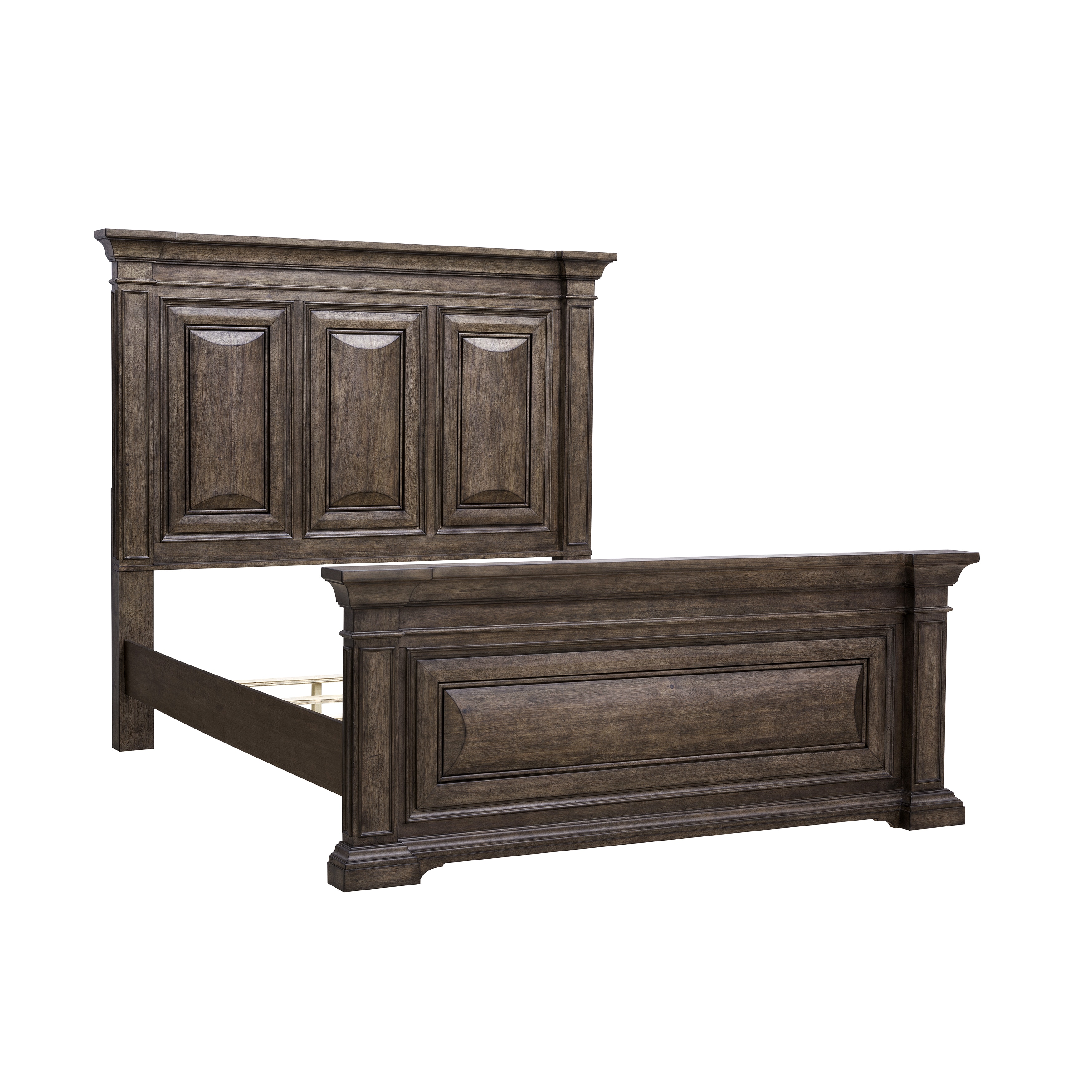 Pulaski Furniture Bedroom Woodbury King Panel Bed P351-BR-K3 - Pulaski ...