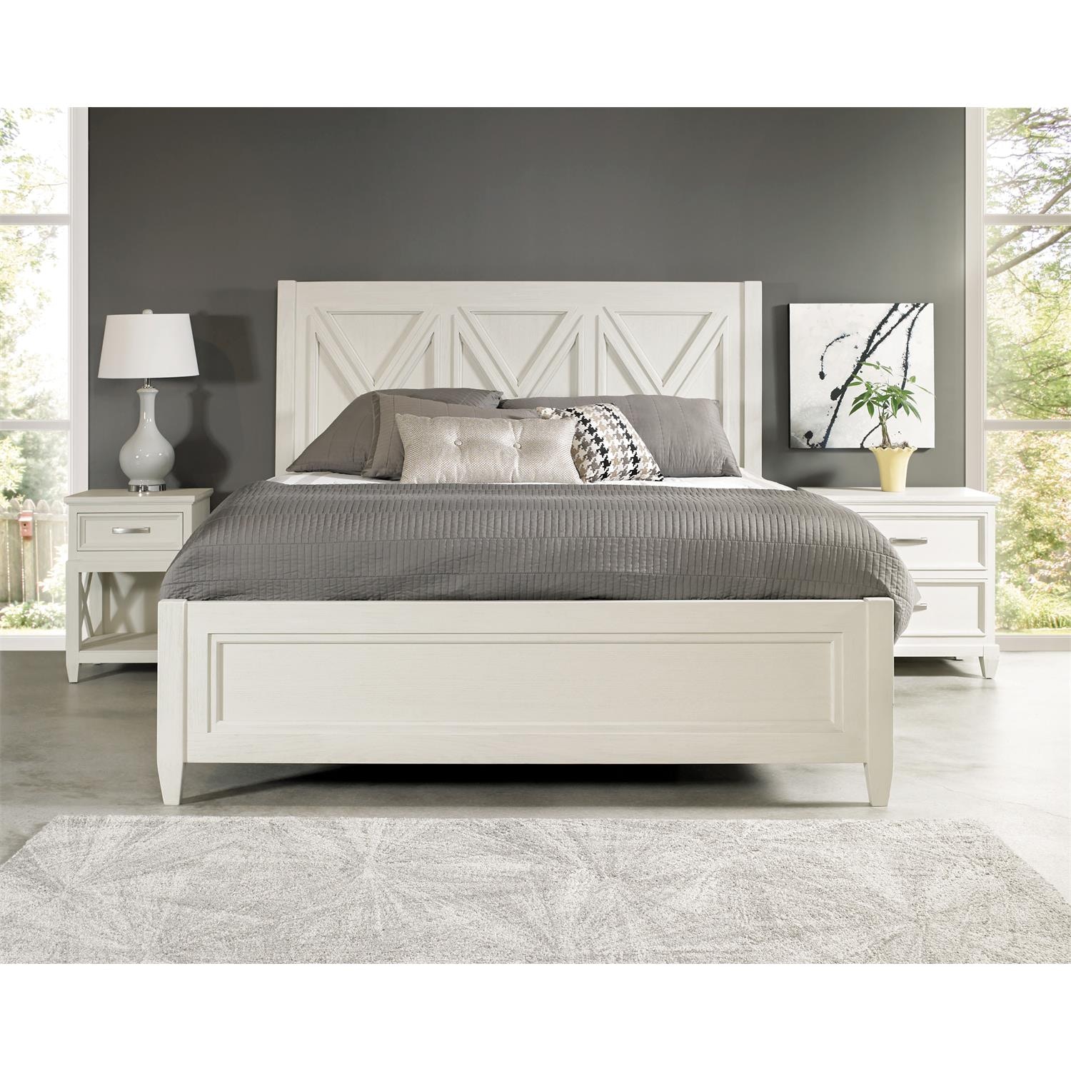 Riverside Bedroom Bed Rails Queen/King Bed Rails 12172 | Toms Price Home