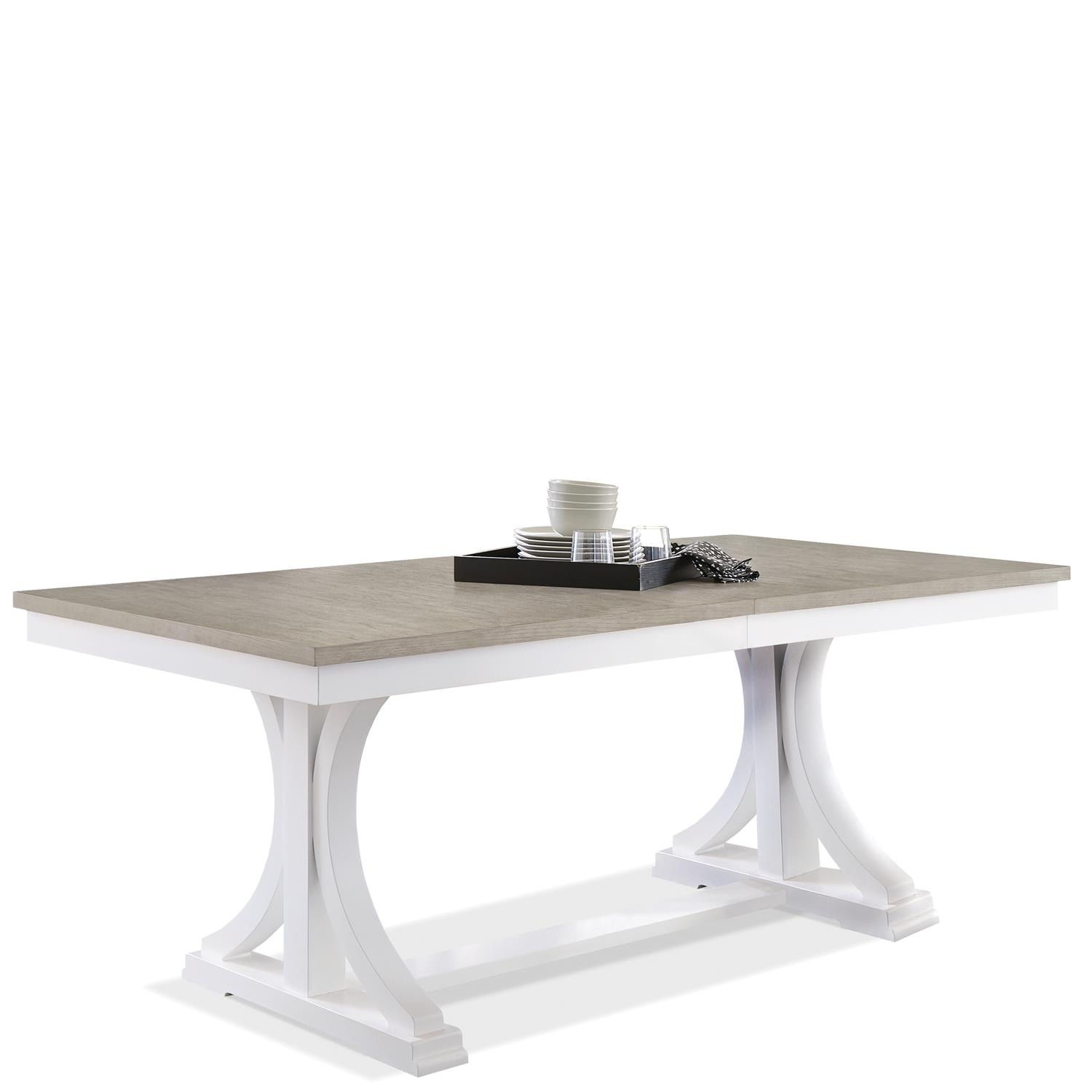 Riverside Casual Dining Trestle Dining Table 37253 - Haynes Brothers ...