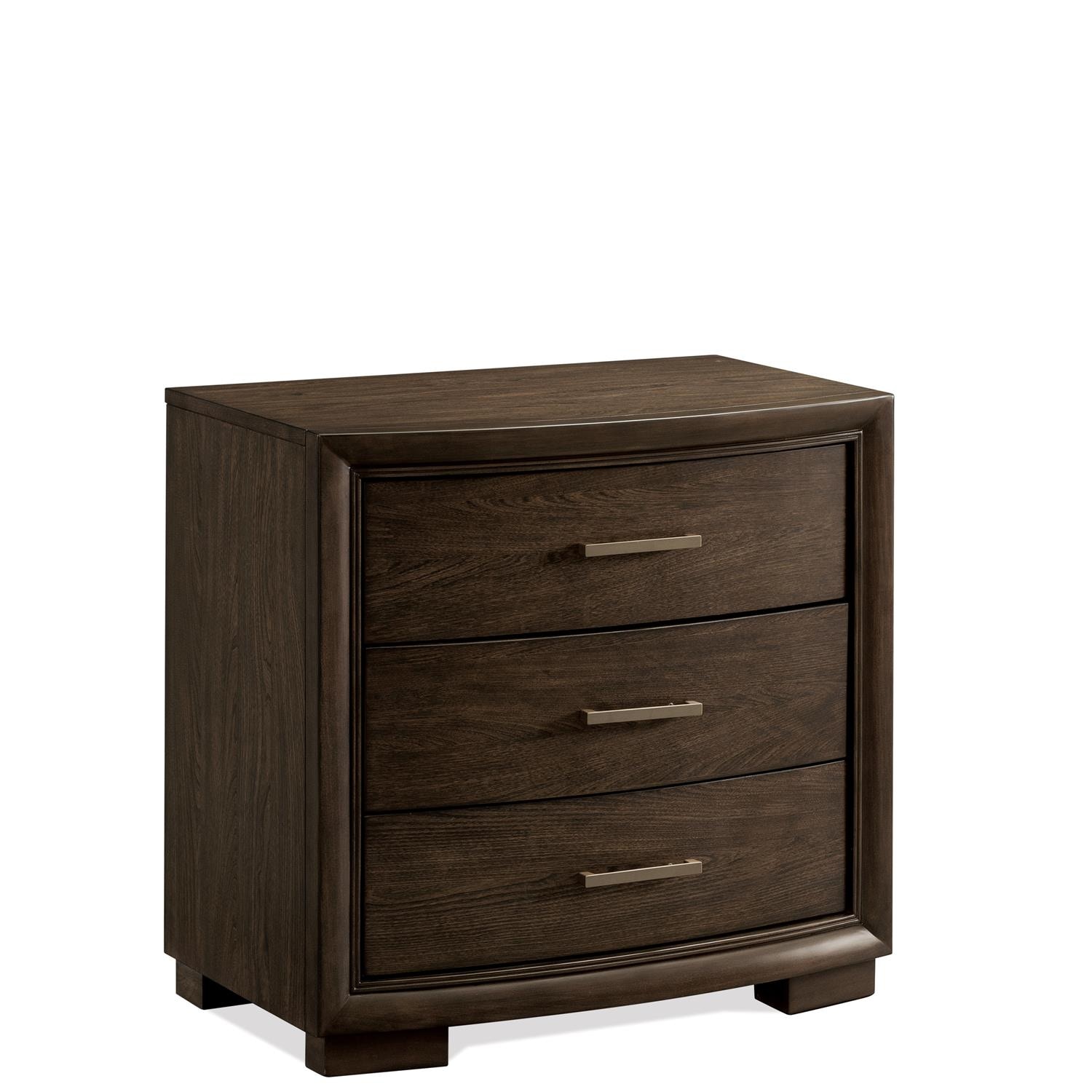 Riverside Bedroom Three Drawer Nightstand 39469 Furniture Market Austin TX