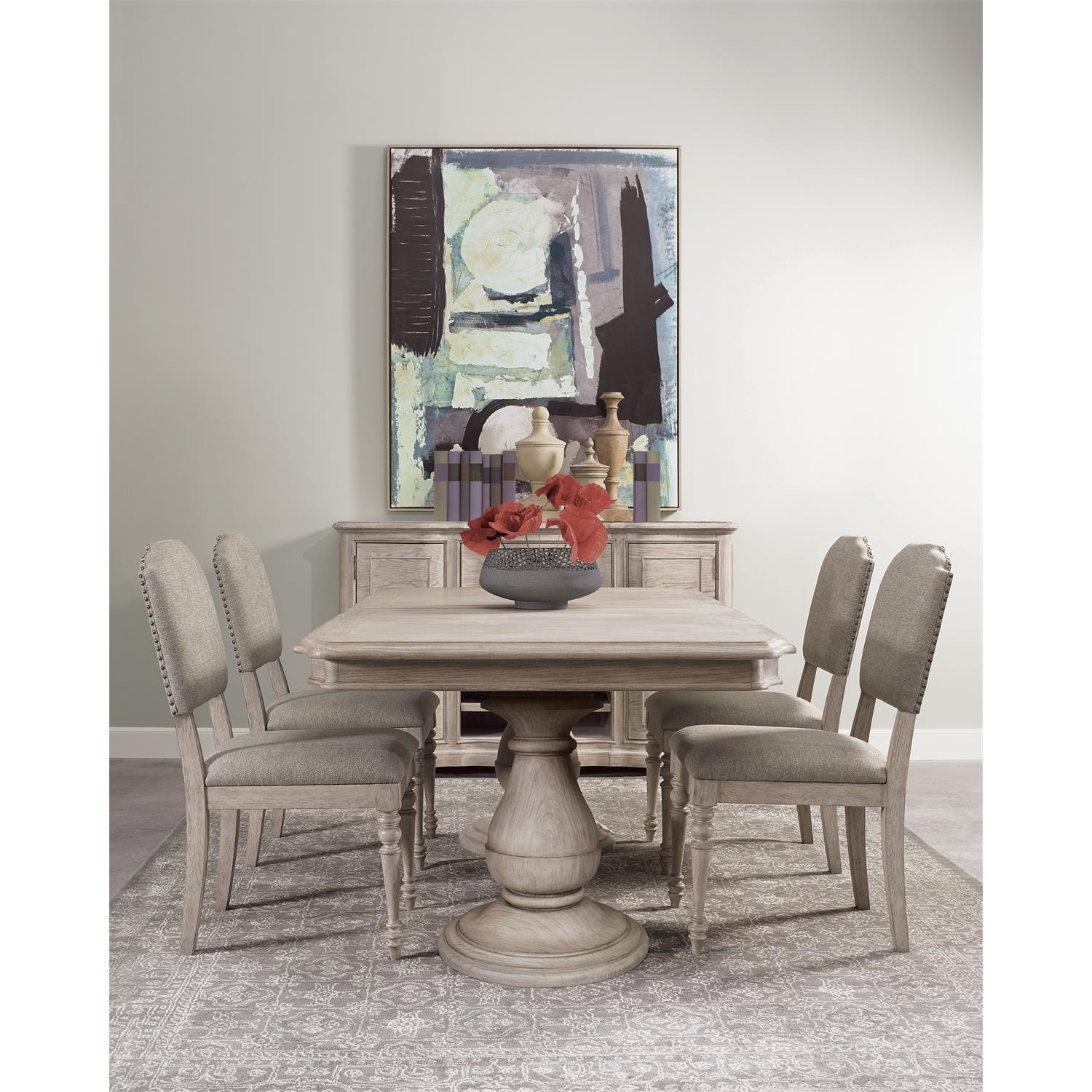 Riverside Casual Dining Double Pedestal Table Base 47554 - Lenoir ...