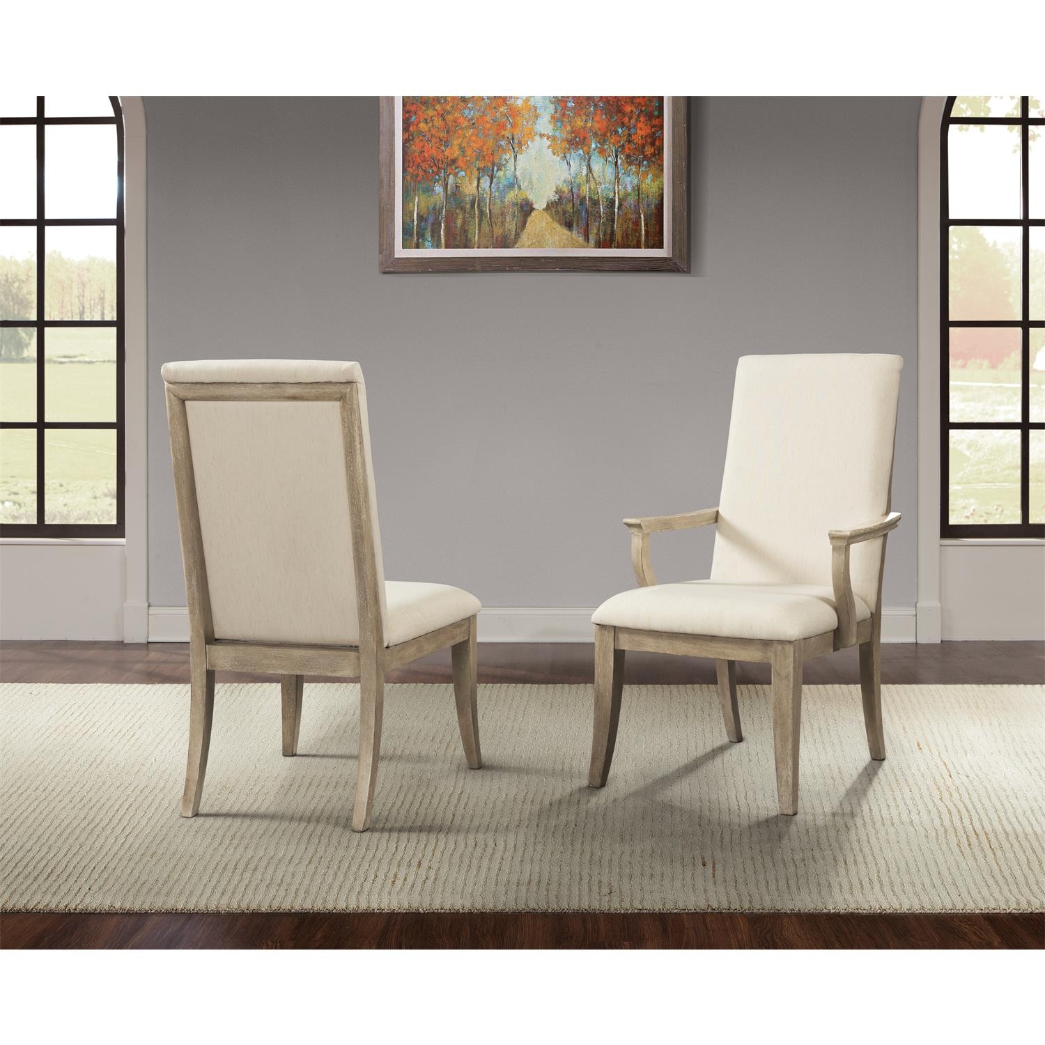 Riverside Casual Dining Uph Arm Chair 2in 50355 - Carol House Furniture ...