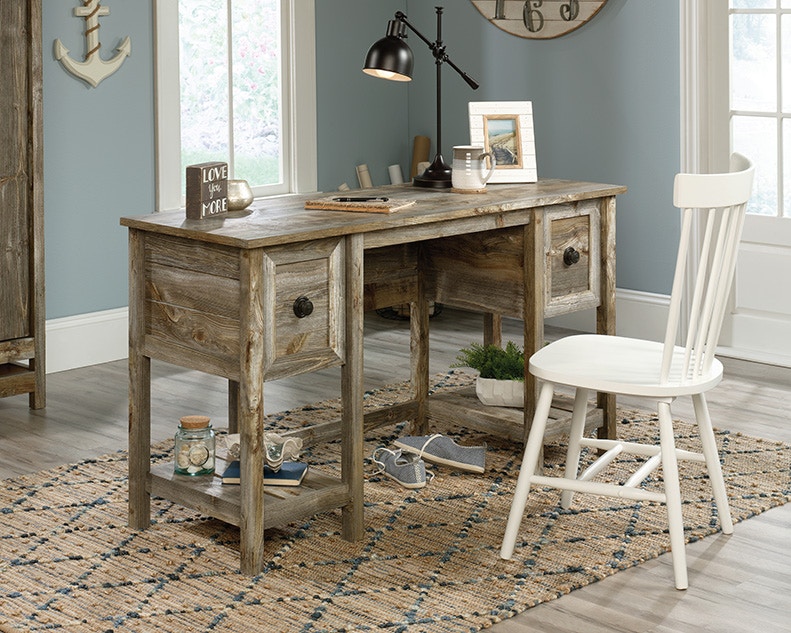Sauder granite trace desk store