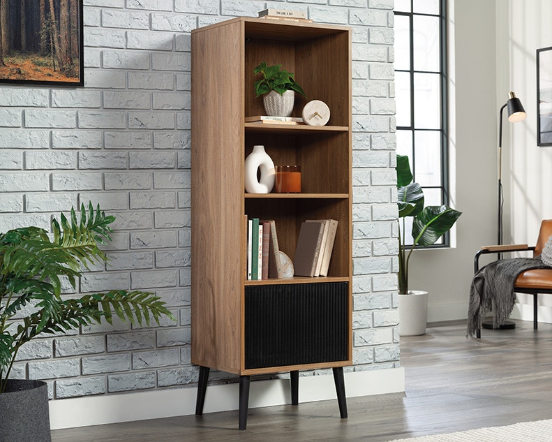 Modern Bookcase With 4 Drawers