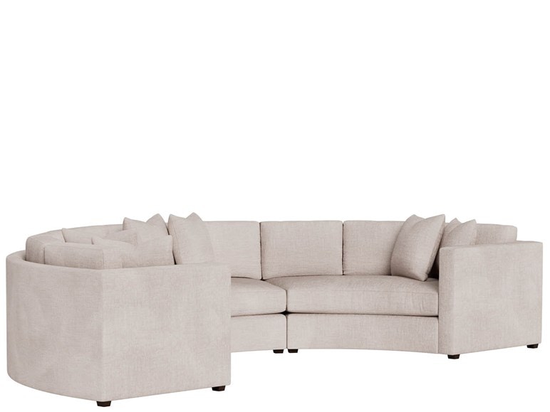 Universal Furniture Living Room Encompass Sectional - Special Order ...