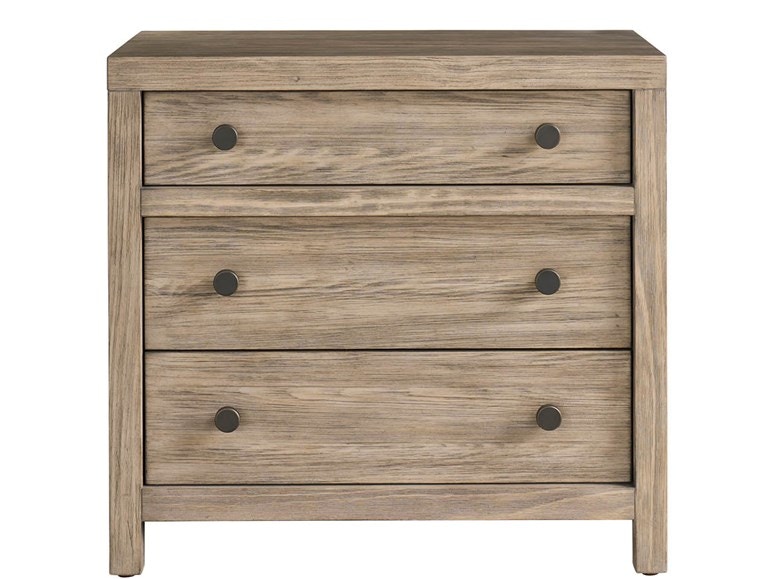 Universal Furniture Bedroom Boulder Three Drawer Nightstand U462355 ...