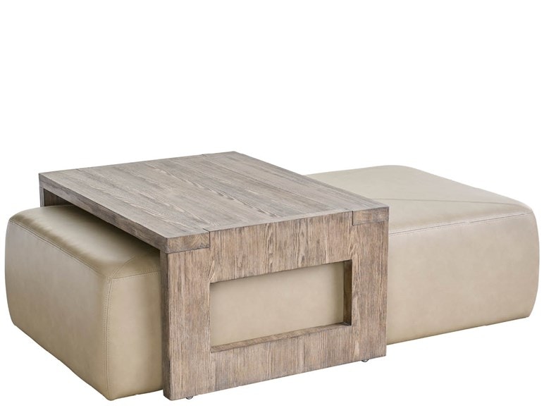 Universal Furniture Living Room Boulder Nesting Cocktail Ottoman ...