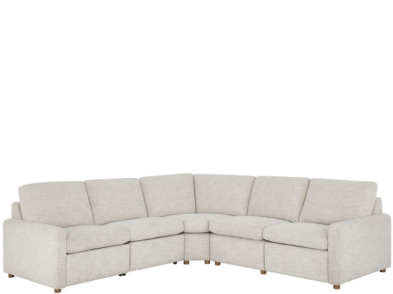 Universal Furniture Living Room Hyde Sectional 5Pc U503510K5-1821-2 ...