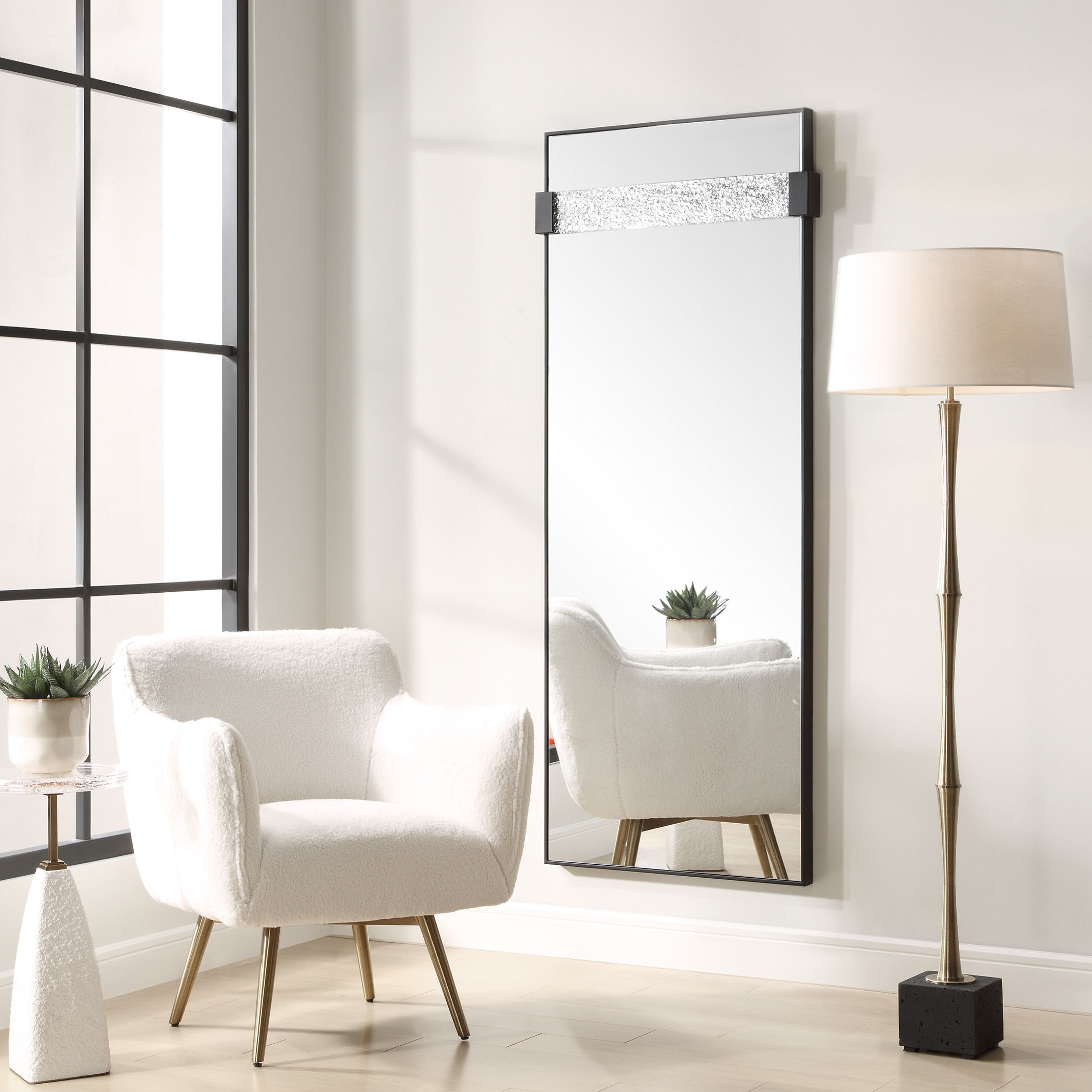 Uttermost Mirrors Stratton Modern Dressing Mirror 09980 - B.F. Myers ...