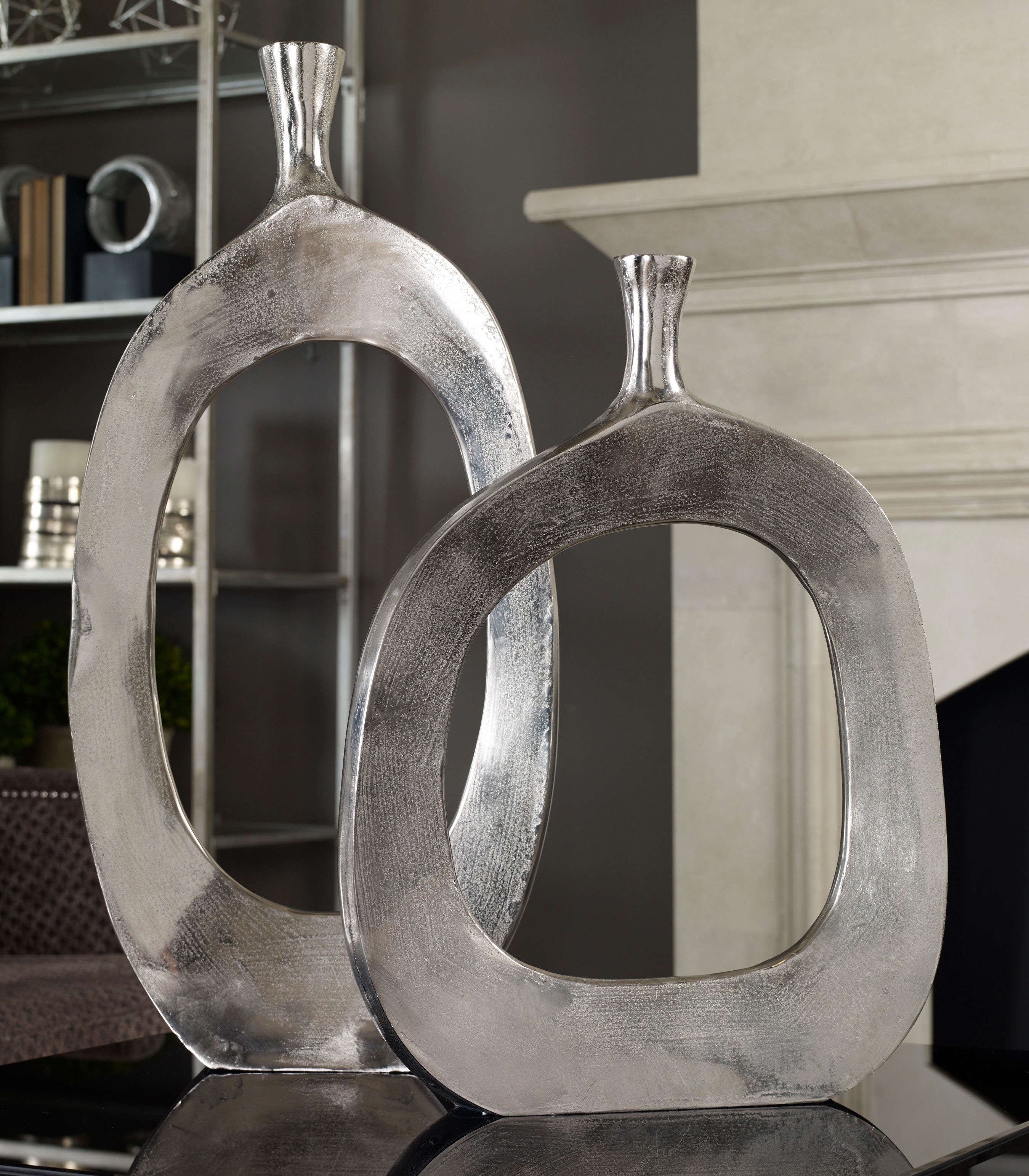 Uttermost Cierra Cierra Aluminum Vases Set/2 20187 - Portland, OR | Key ...