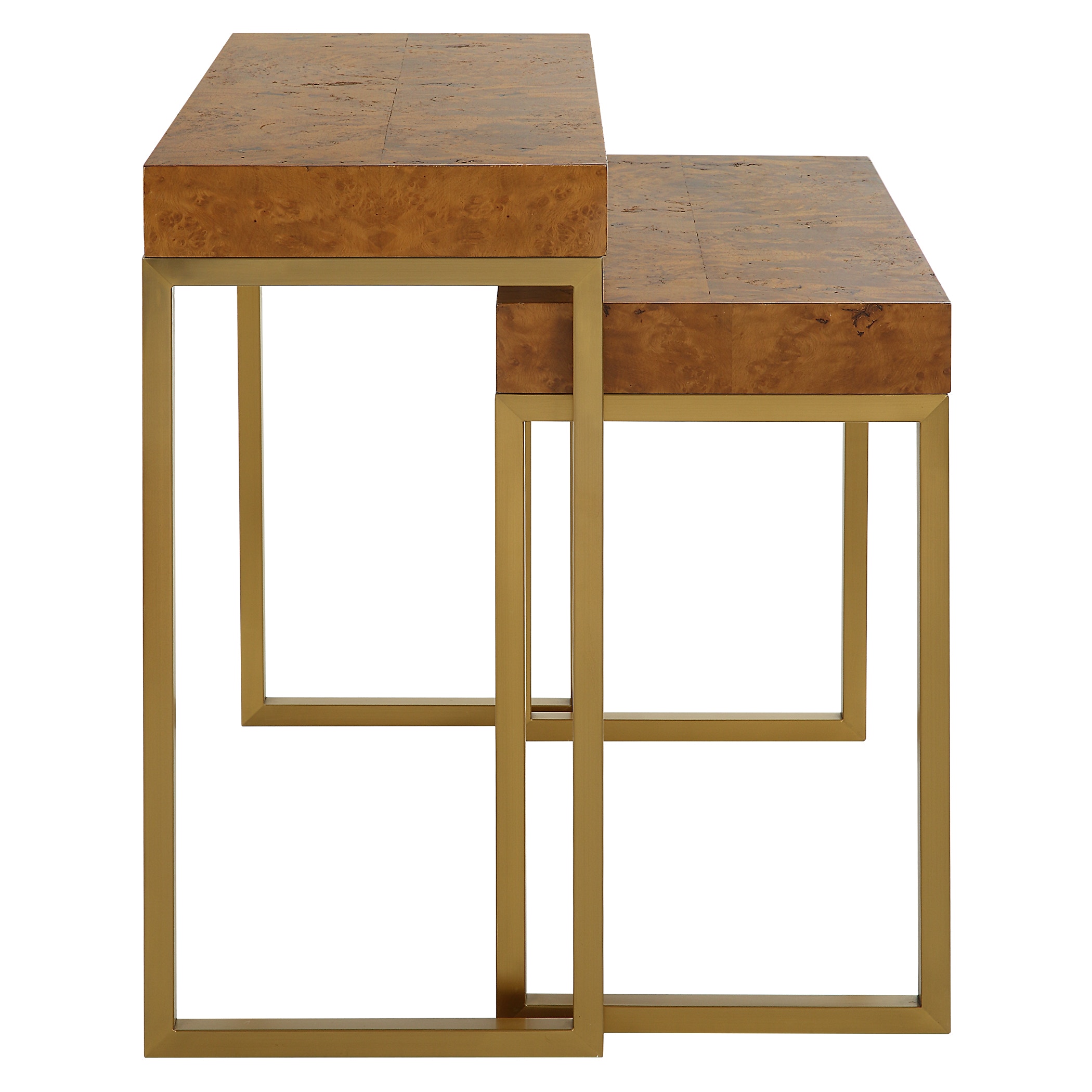 Uttermost Living Room Burl-esque Wooden Nesting Tables, S/2 22986 ...