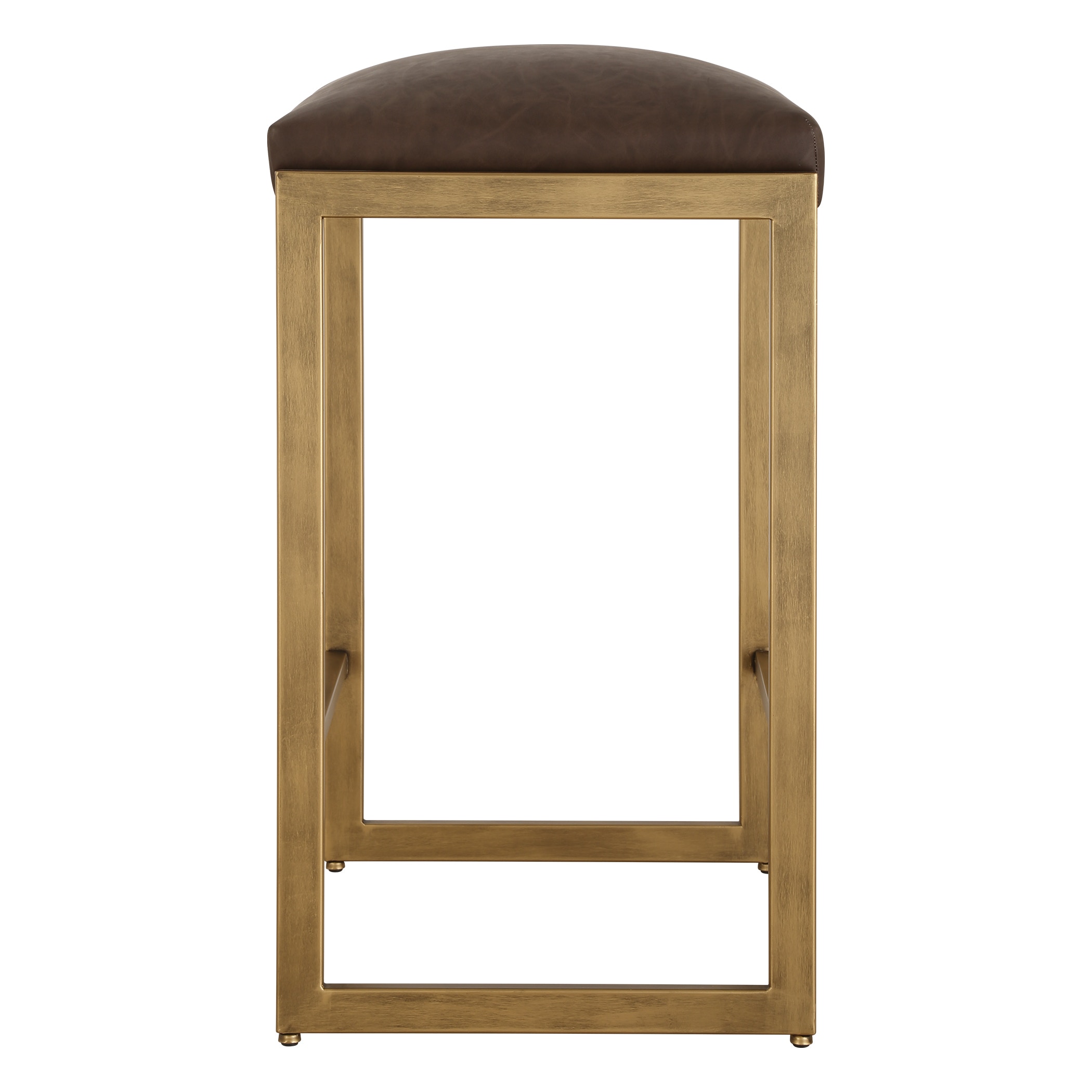 Uttermost Casual Dining Atticus Gold Counter Stool 23419 - Haynes ...