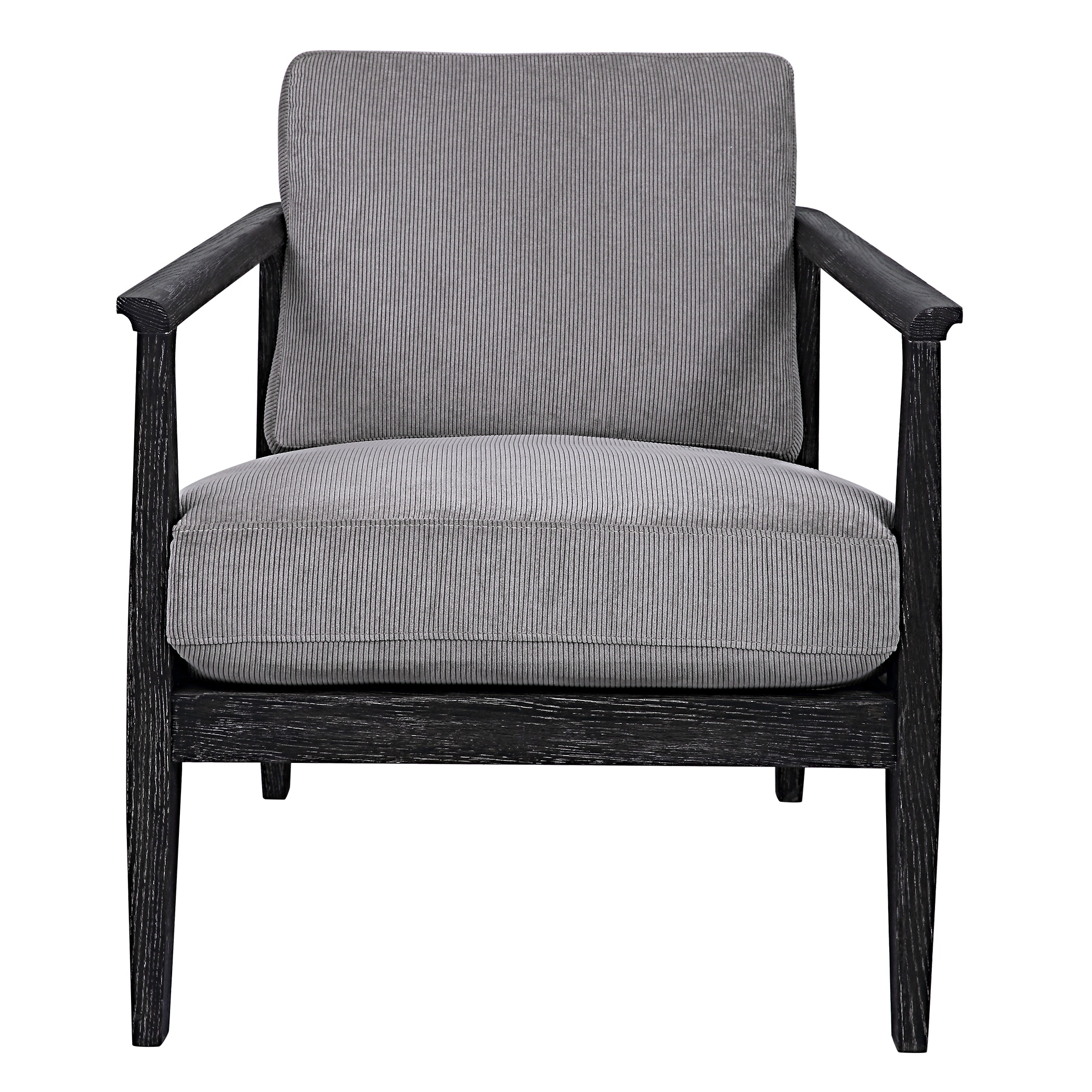 Grey suede accent chair store