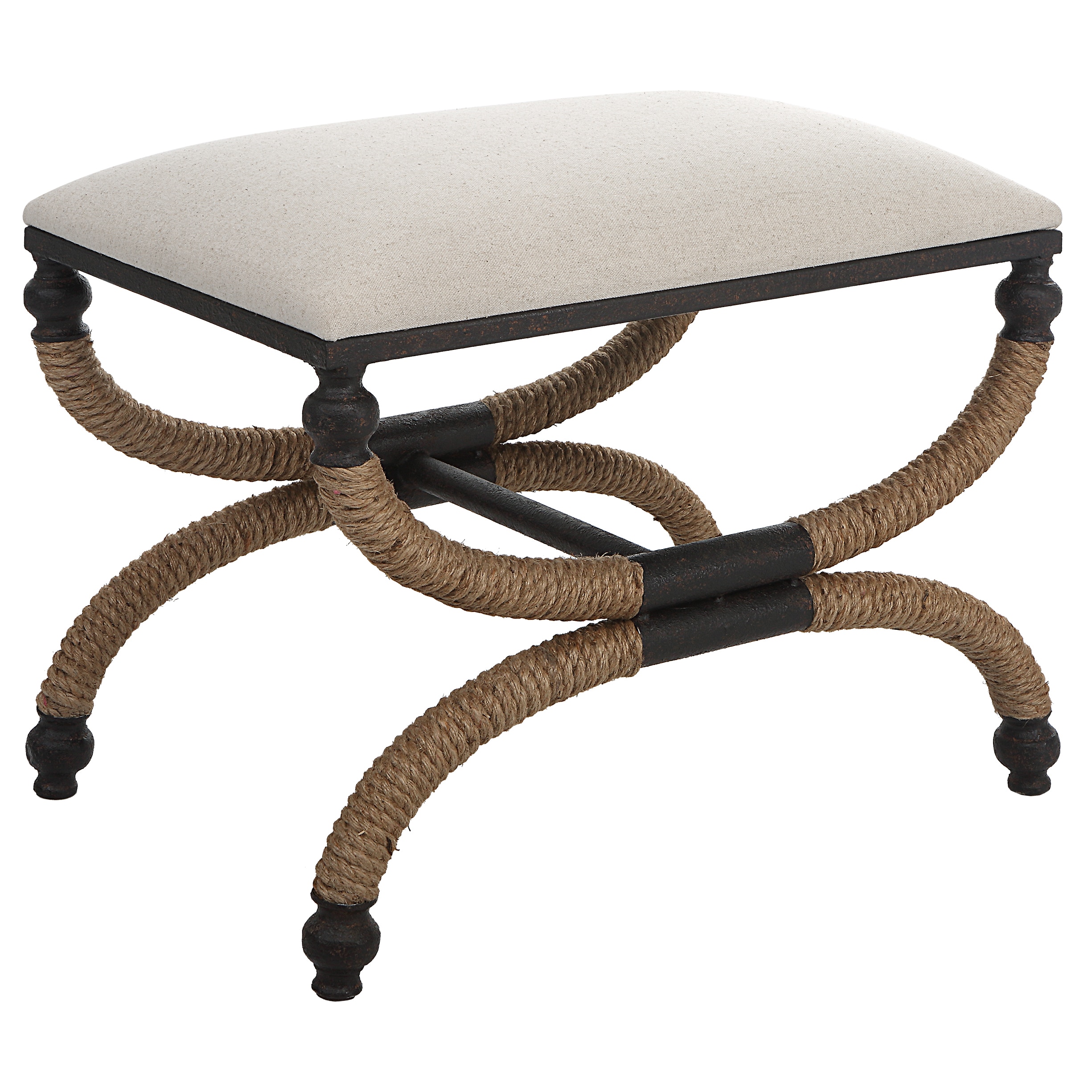 Uttermost Icaria Icaria Upholstered Small Bench 23741 - Portland, OR ...