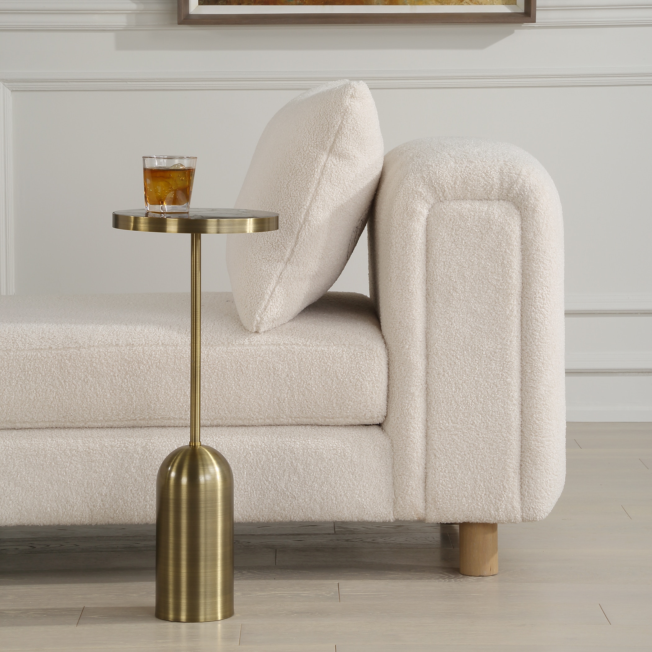 Pascal Brass Drink Table UT24173