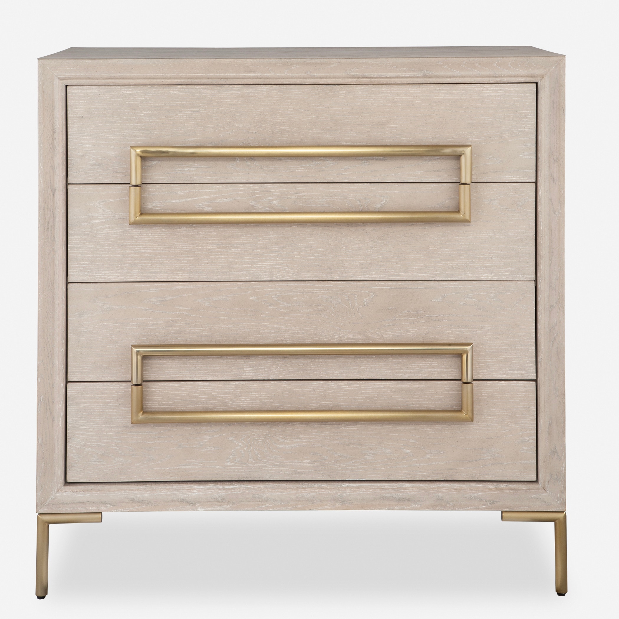 Uttermost Bedroom Alessia Light Oak Accent Chest 24770 Carol House Furniture Maryland Heights