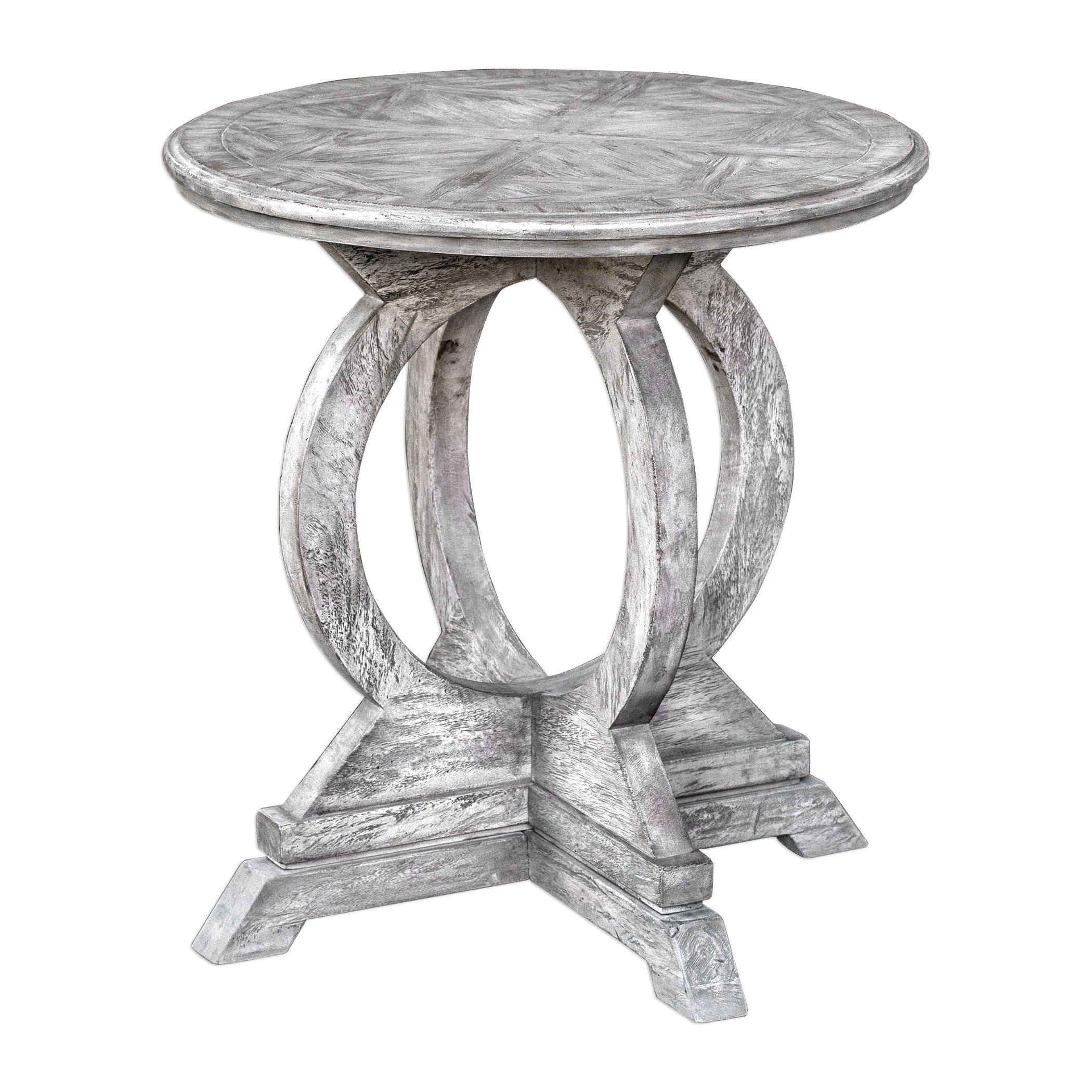 Uttermost Maiva Maiva White Side Table 25426 - Portland, OR | Key Home ...