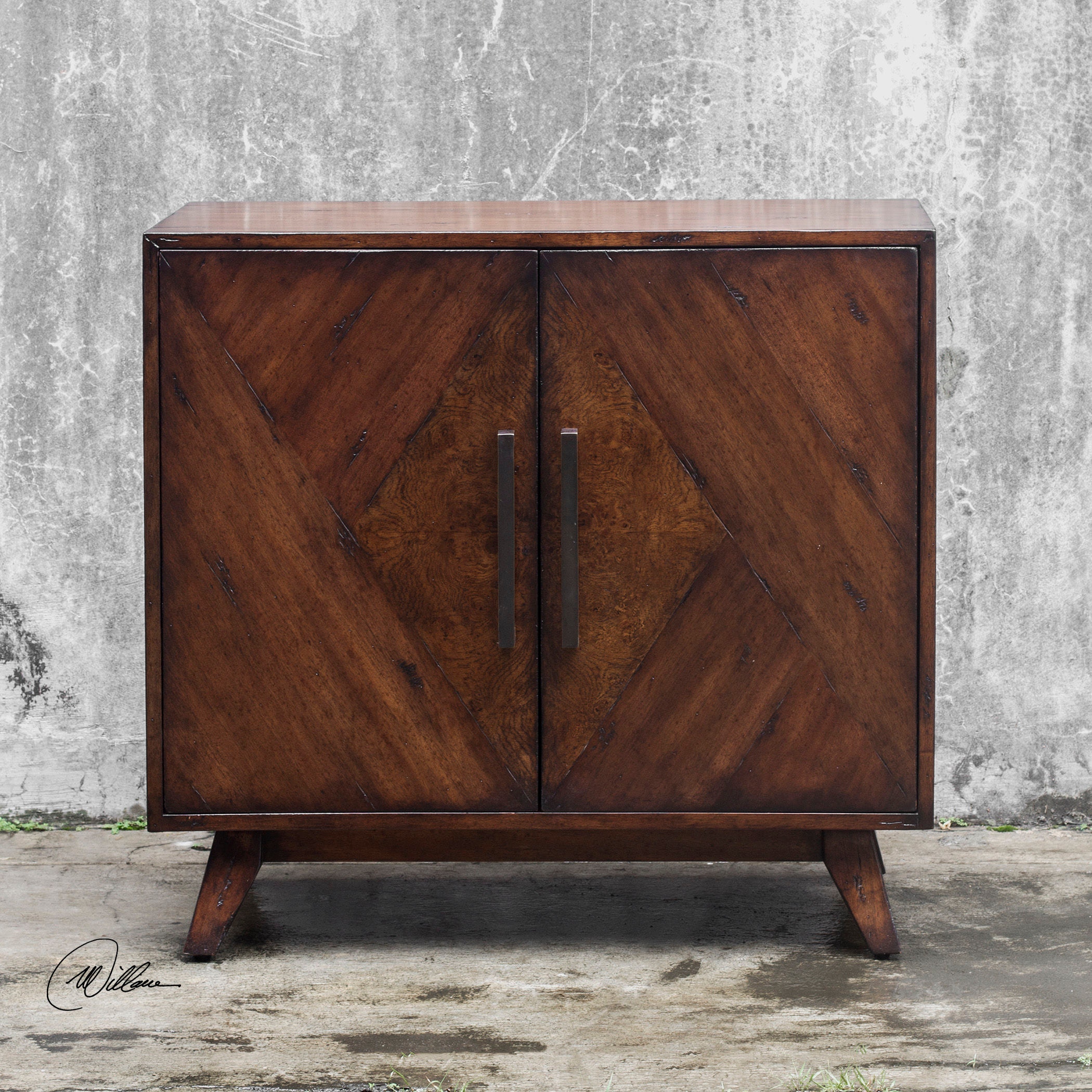 Mid century accent cabinet store