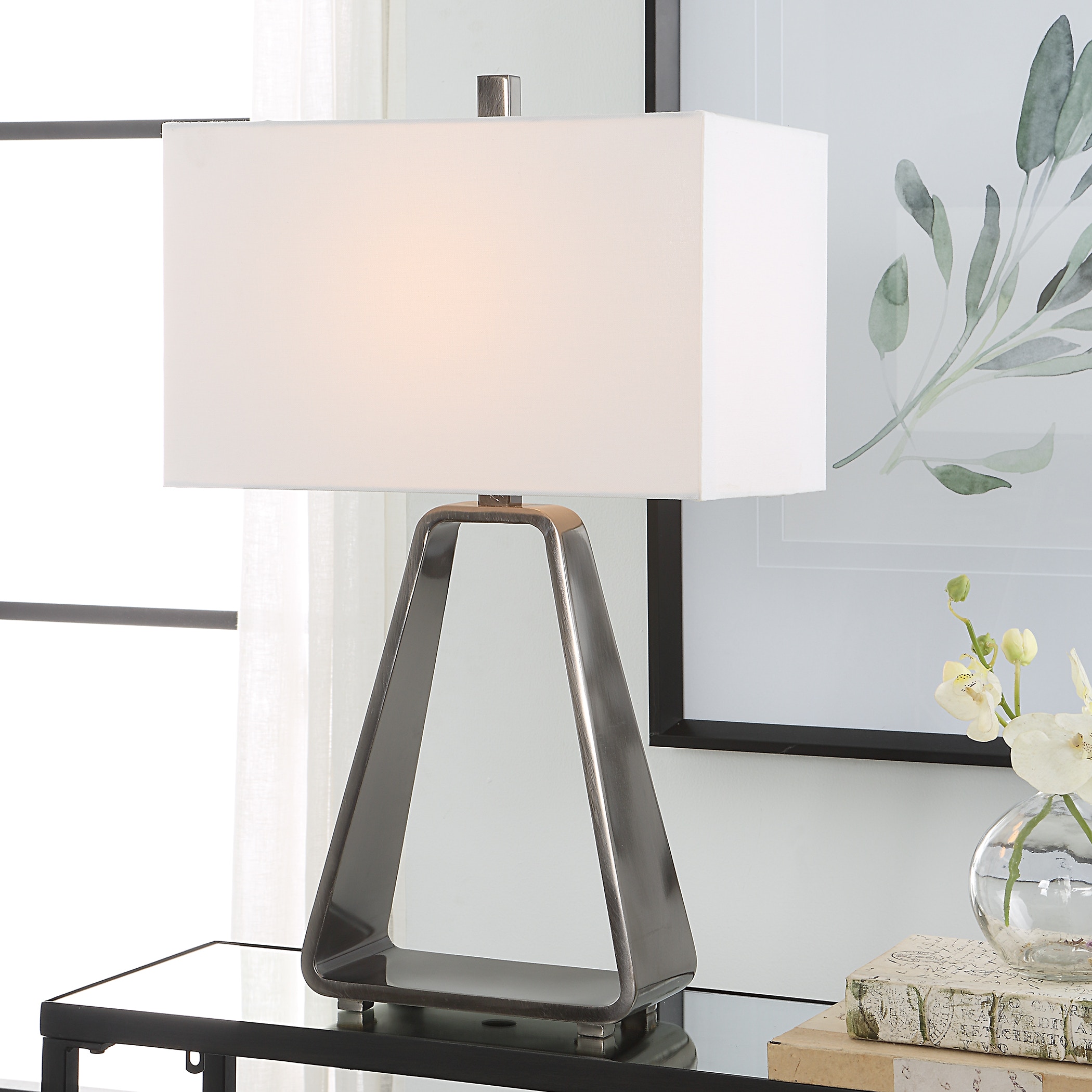 Uttermost Halo Halo Modern Open Table Lamp 30140-1 - Portland, OR | Key ...