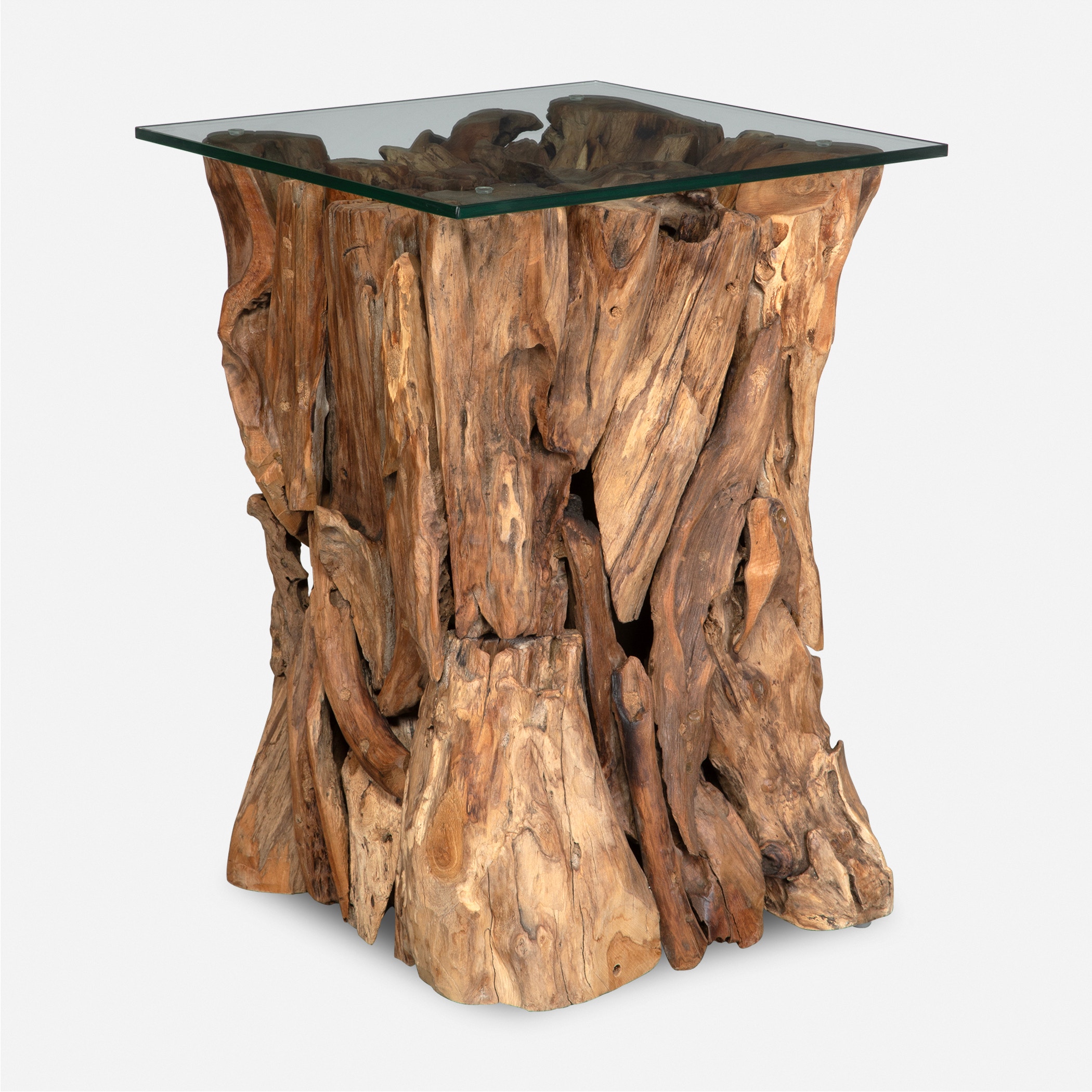 Rozel Teak Wood End Table UT50064