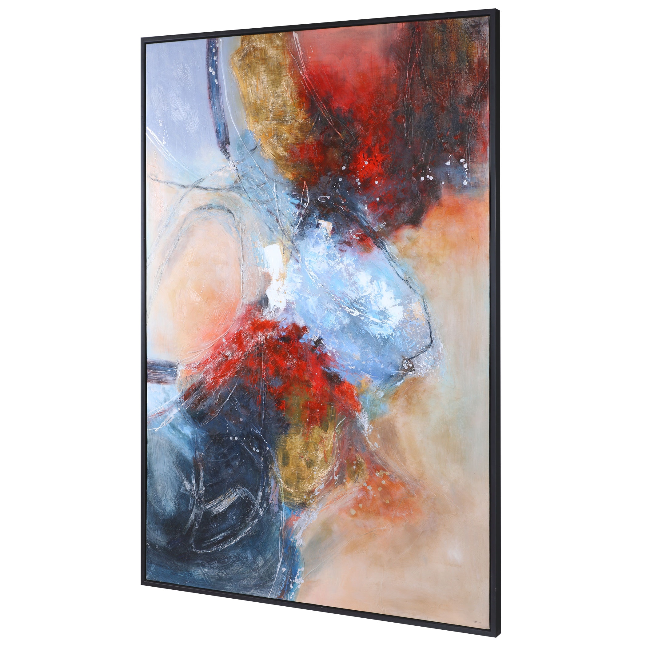 Uttermost Art Summer Sunset Abstract Art 51306 | Hickory Furniture Mart ...