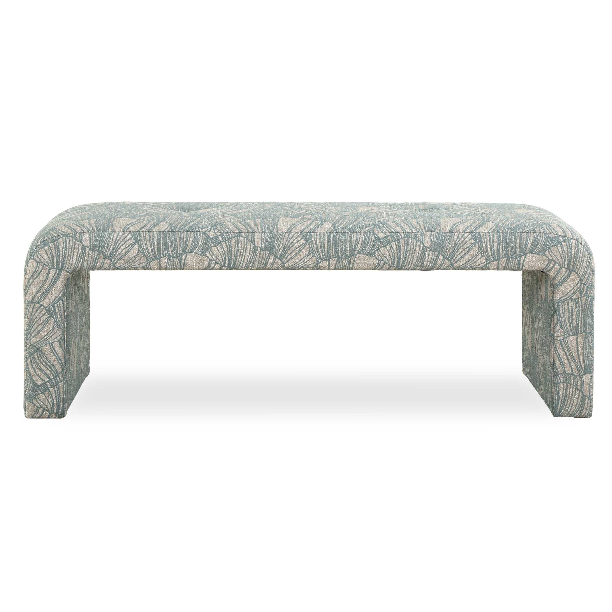 Uttermost Living Room Amie Spa Blue Bench 53066 - Issis & Sons ...