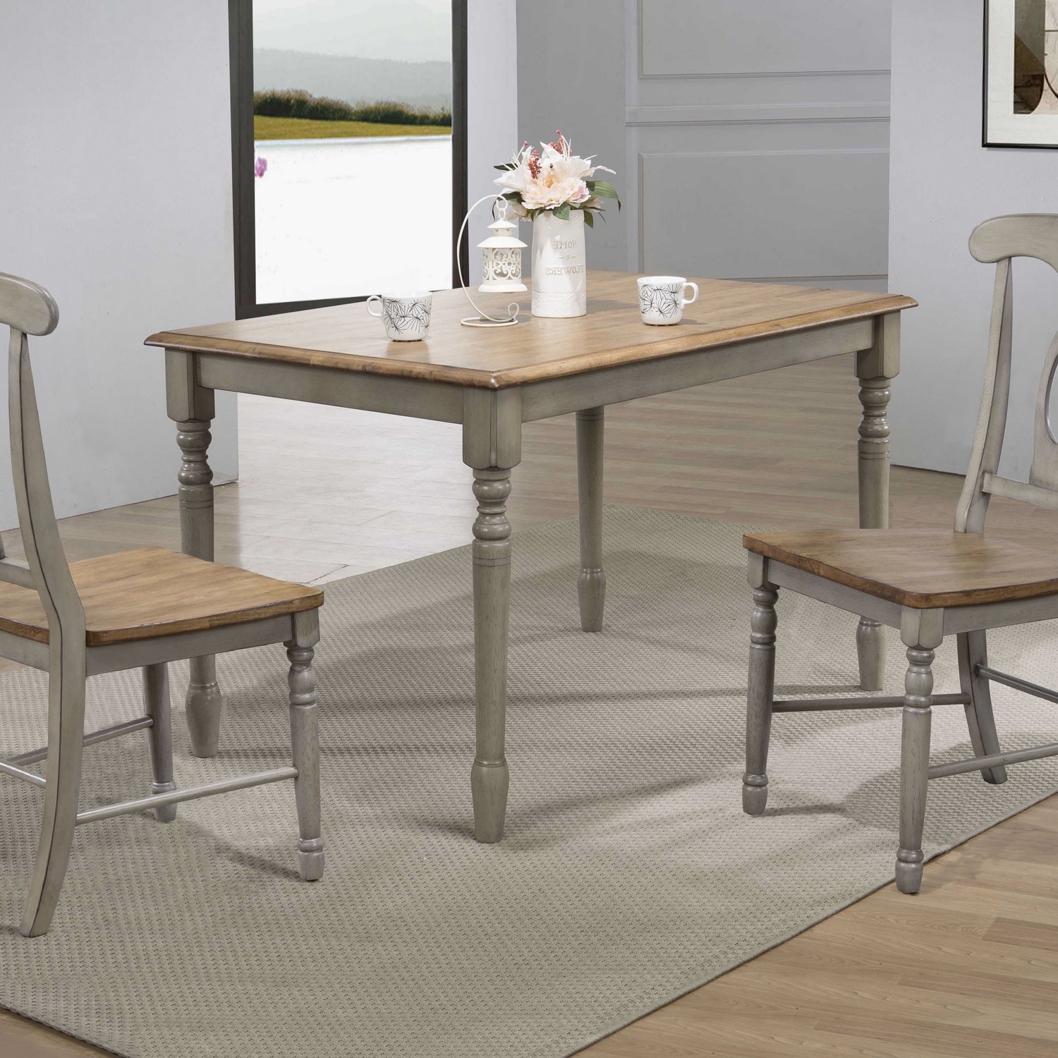 Winners Only Casual Dining 47" Leg Table DB53247 - Carol House ...