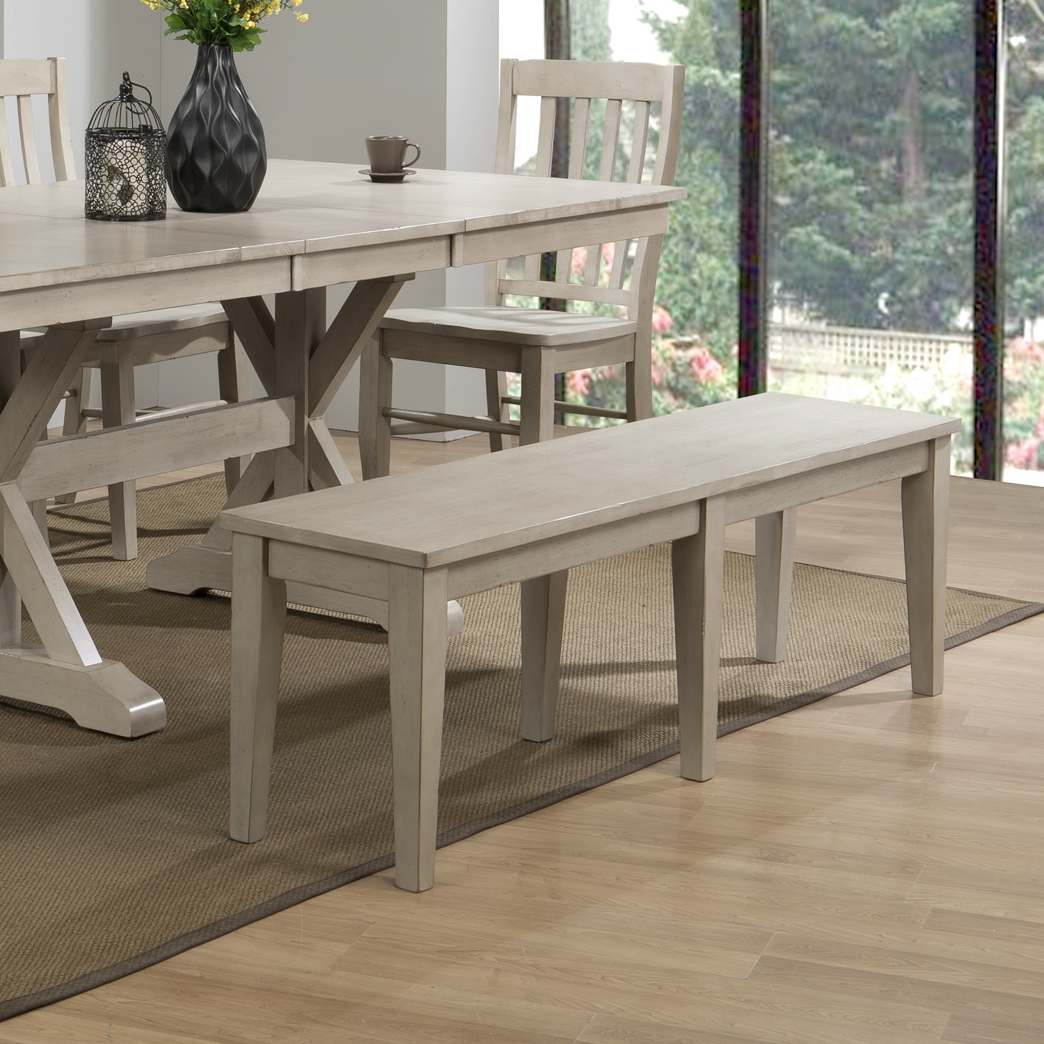 Winners Only Carmel - Grey 60'' Bench DC355G - Portland, OR | Key Home ...