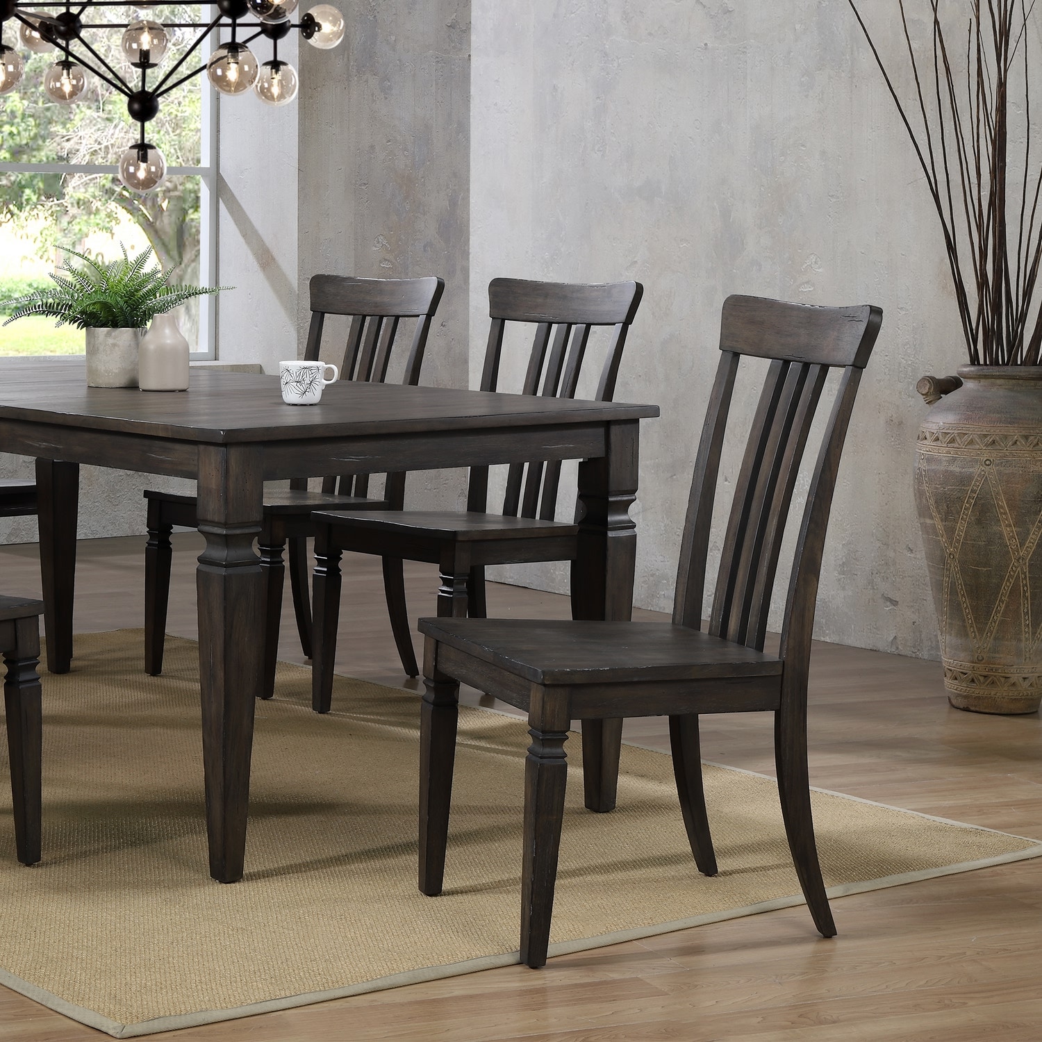 Winners Only Dining Room Slat Back Side Chair DJ3450S - Carol House ...