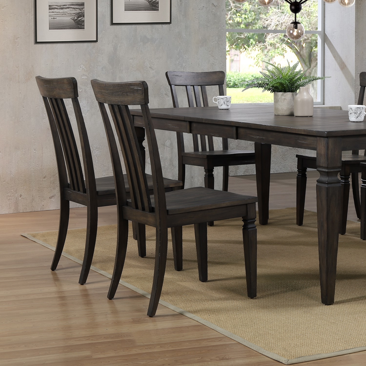 Winners Only Dining Room Slat Back Side Chair DJ3450S - Carol House ...