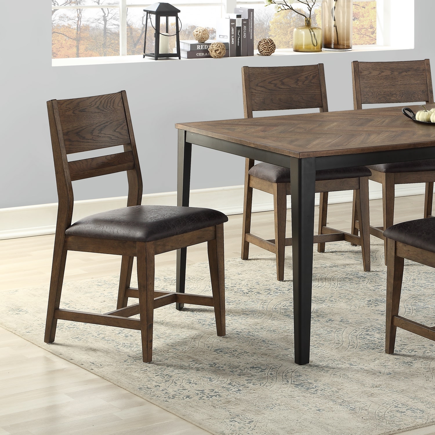 Winners Only Casual Dining Cushioned Side Chair DM3450S - Mountain ...