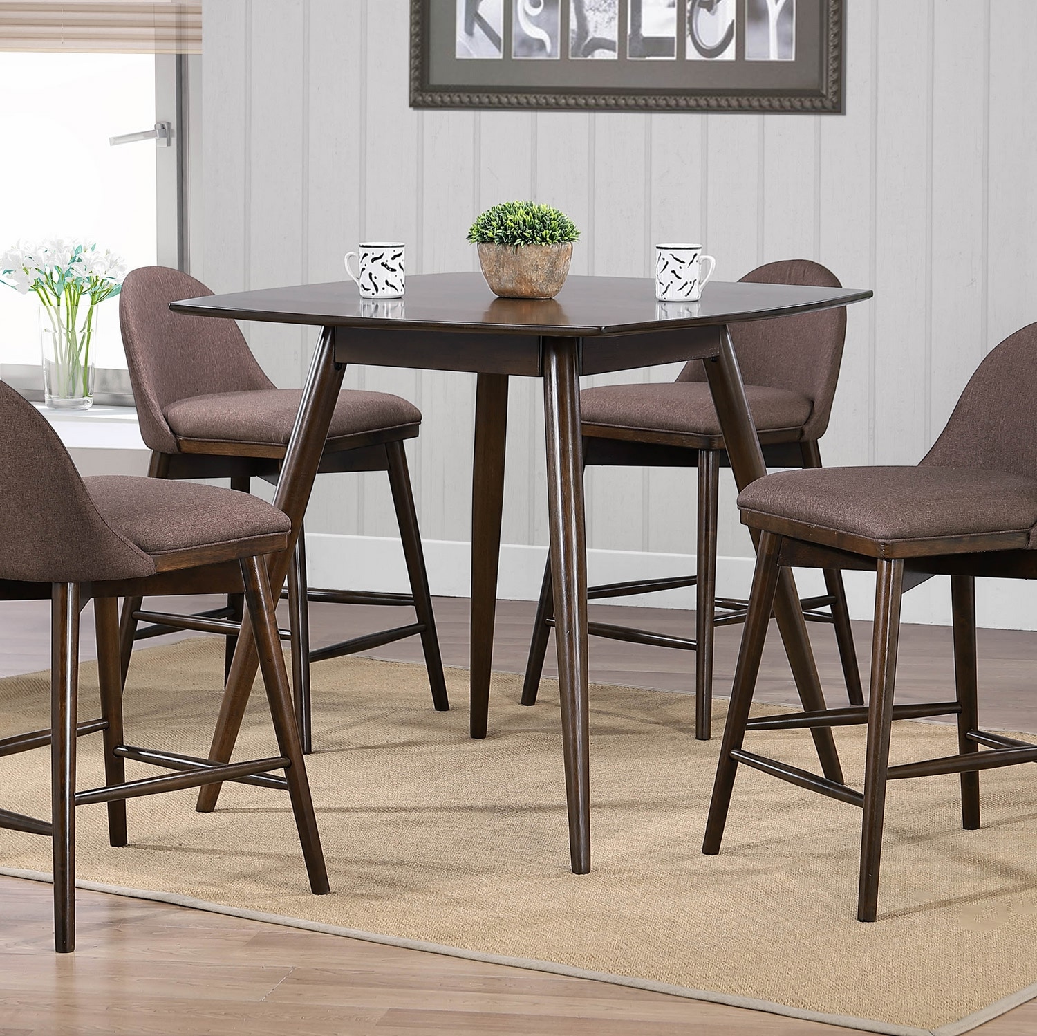 Winner's Only Casual Dining 40" Square Tall Table DST54041 | Hickory ...